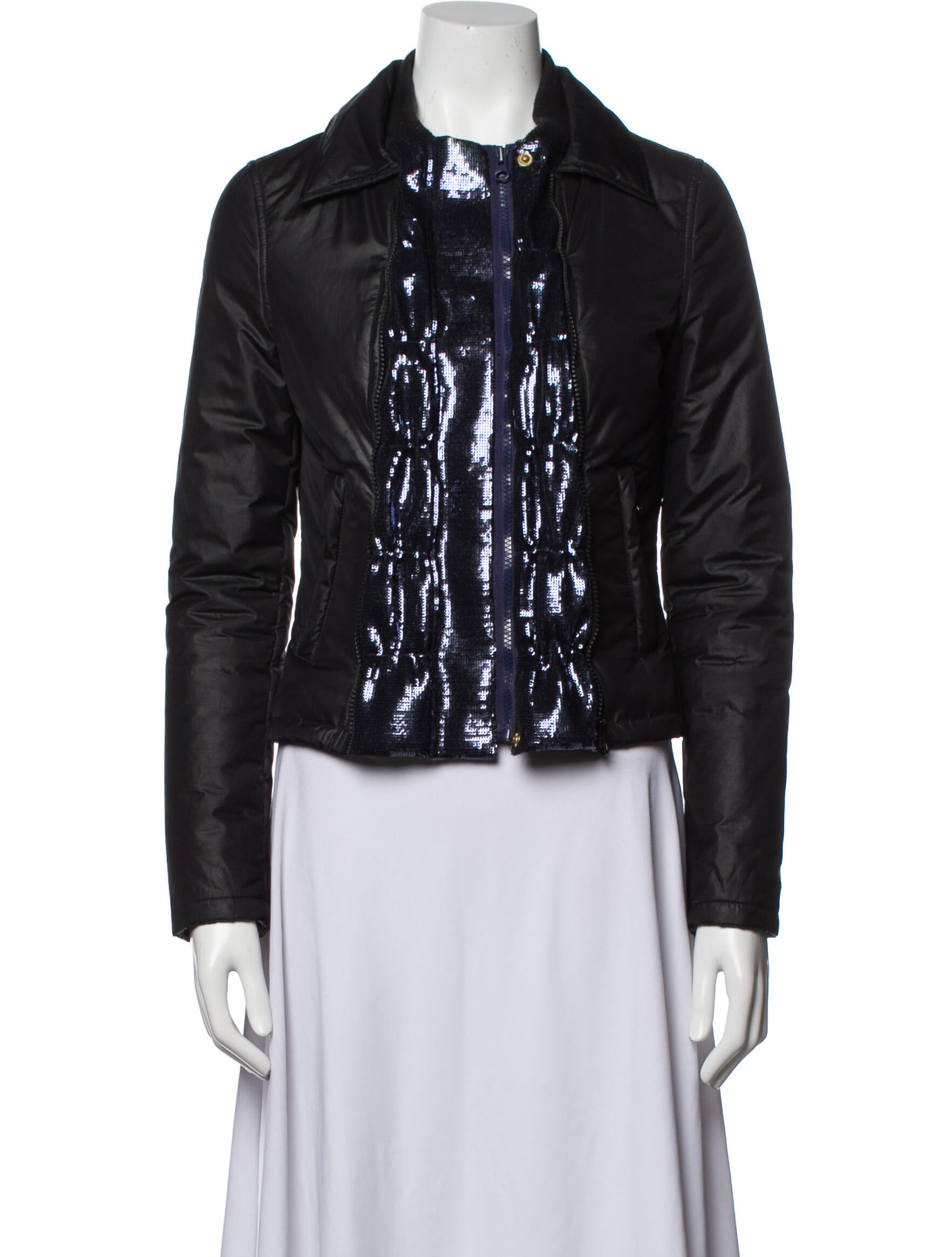 Moschino Vintage Late 1980's - Early 1990's Biker Jacket - Black ...