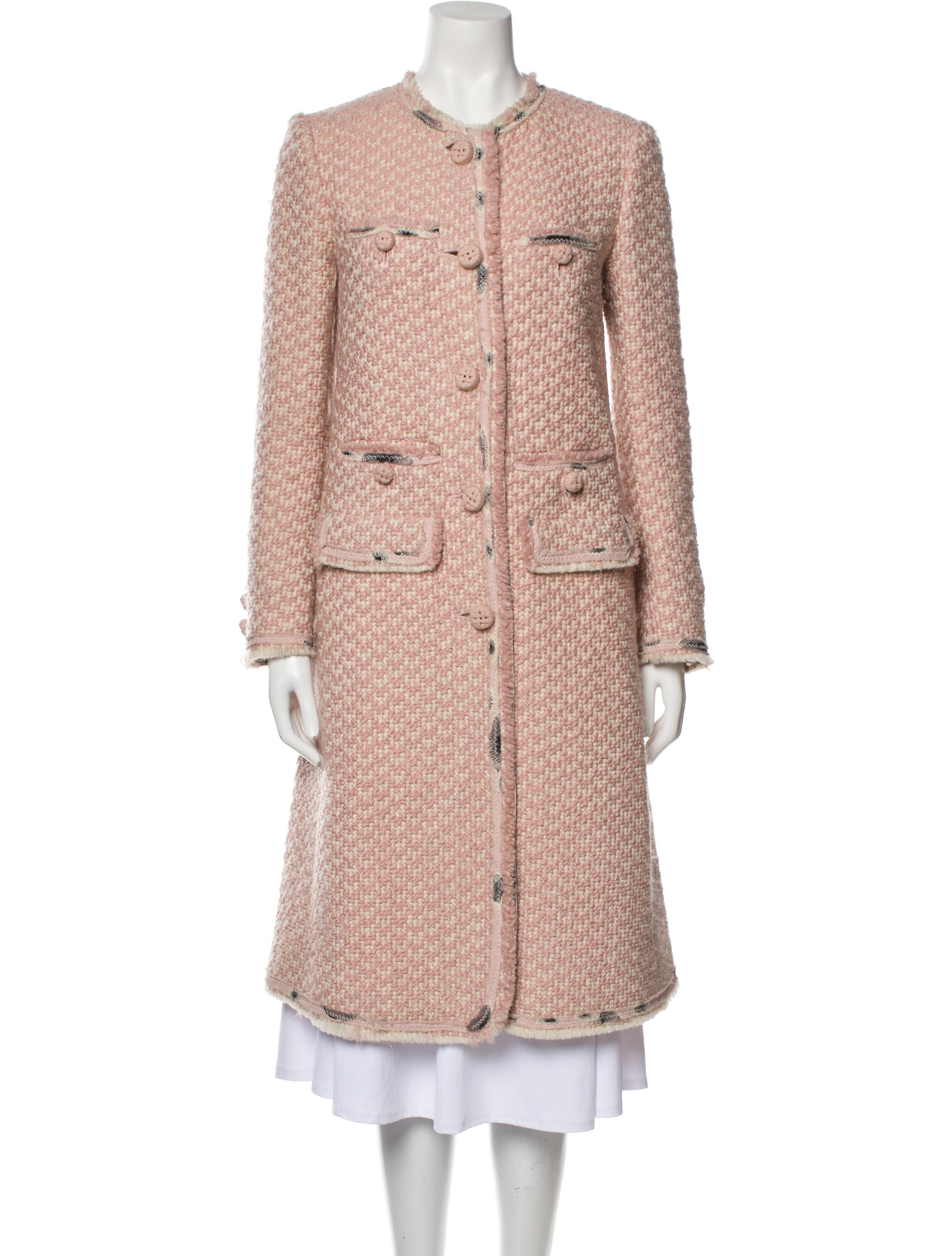 Moschino Vintage 2000's Coat - Pink Coats, Clothing - MOS64655 | The ...