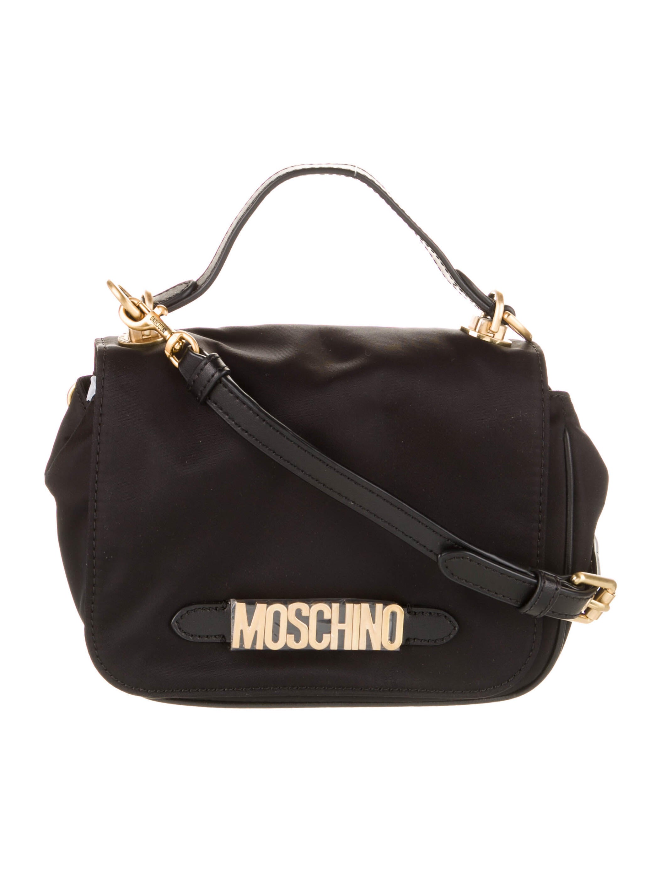 Moschino Gift Box Shoulder Bag - Black Shoulder Bags, Handbags ...