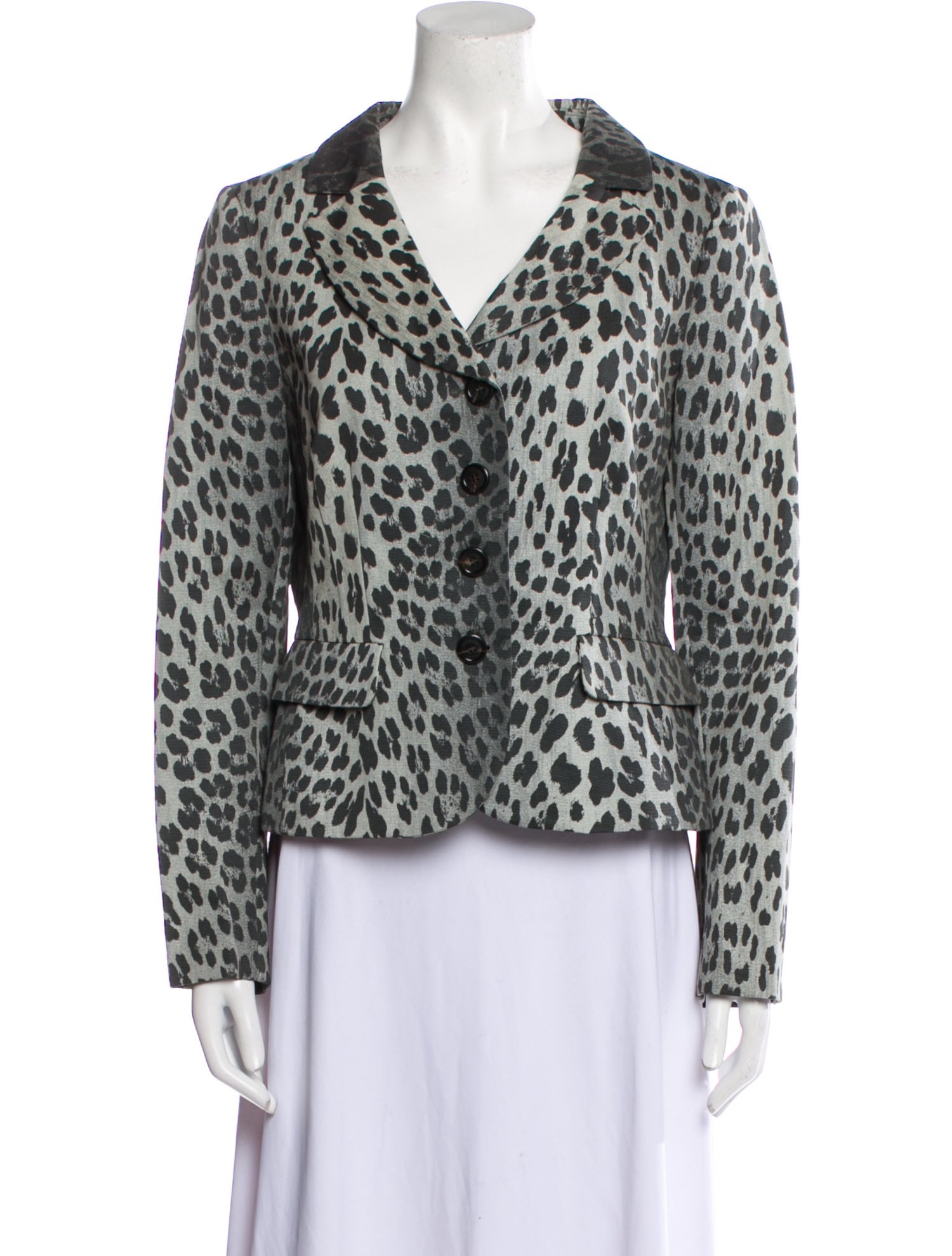 Lafayette 148 Animal Print Blazer - Jackets, Clothing - WLFFY191810 ...