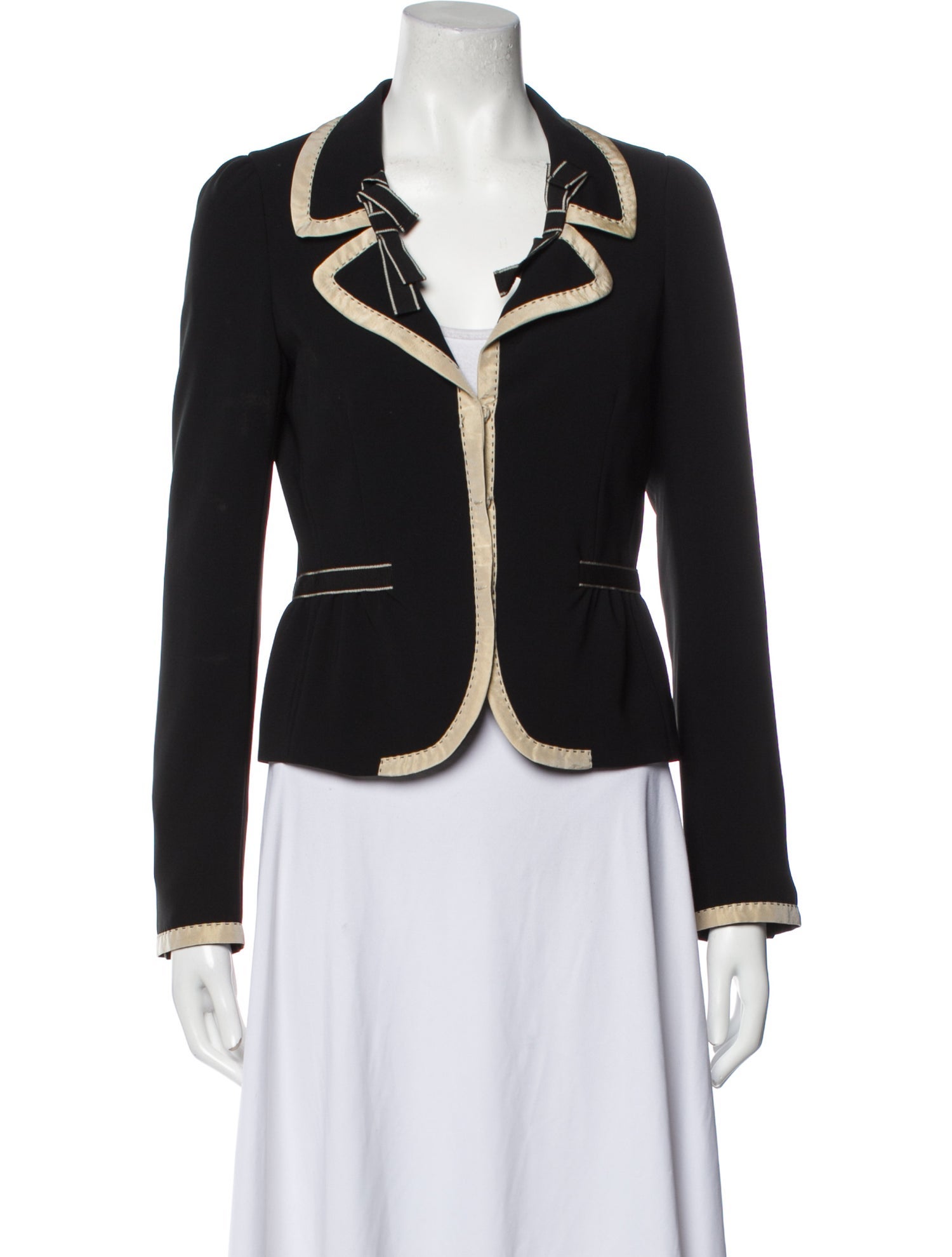 Kate Spade New York Wool Evening Jacket - Blue Jackets, Clothing ...