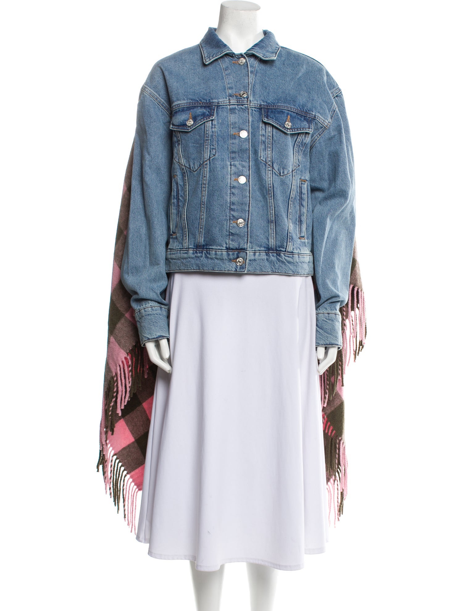 Moschino Denim Jacket - Blue Jackets, Clothing - MOS81022 | The RealReal