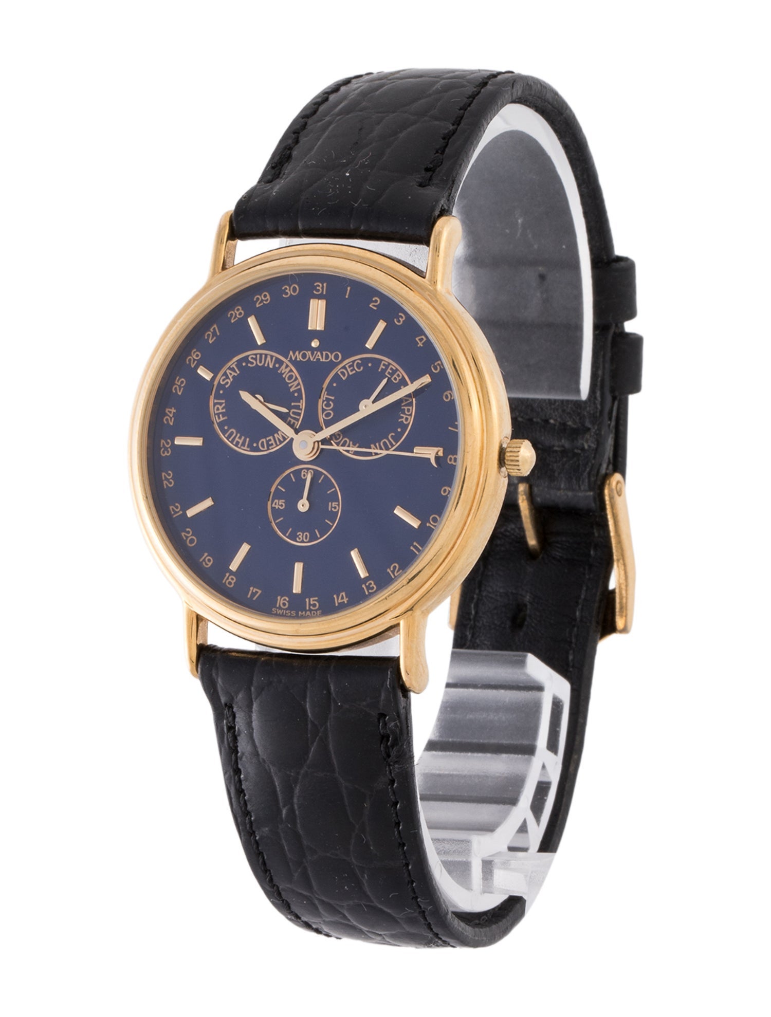 Movado Triple Calendar Watch - 87.03.862 | The RealReal