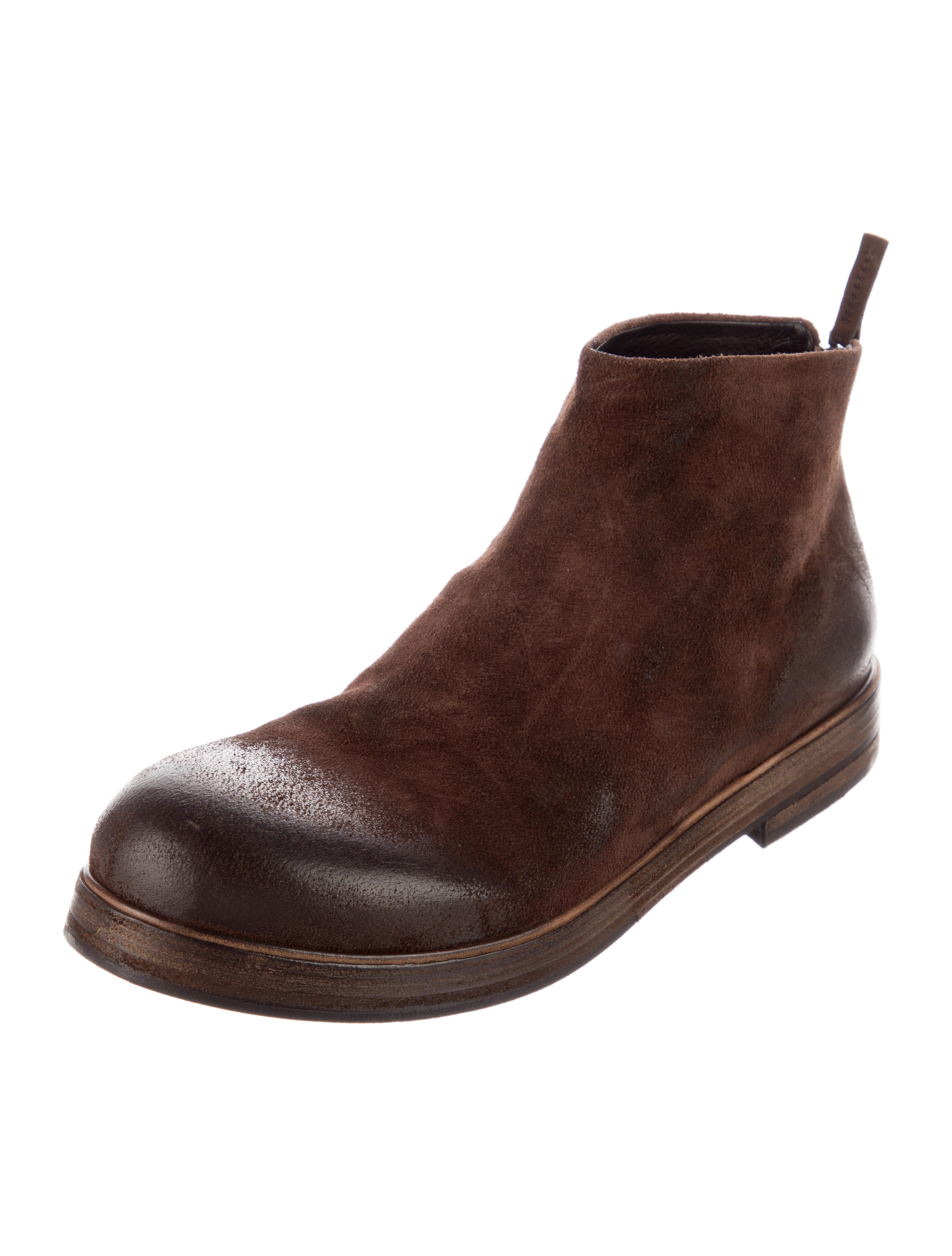 Marsèll Leather Boots - Brown Boots, Shoes - MRC28591 | The RealReal