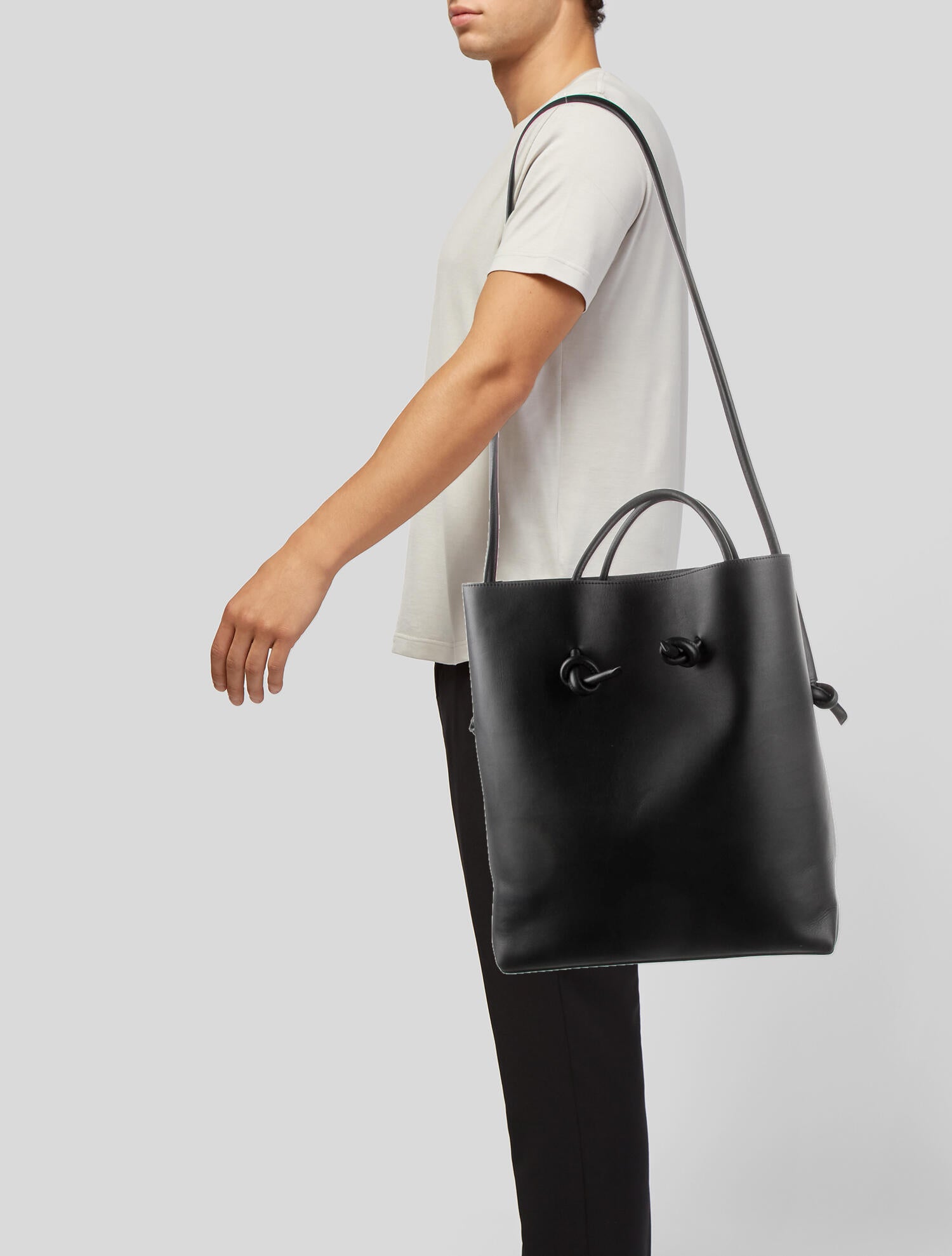 Marsèll Nodone Leather Tote - Black Totes, Bags - MRC28731 | The RealReal