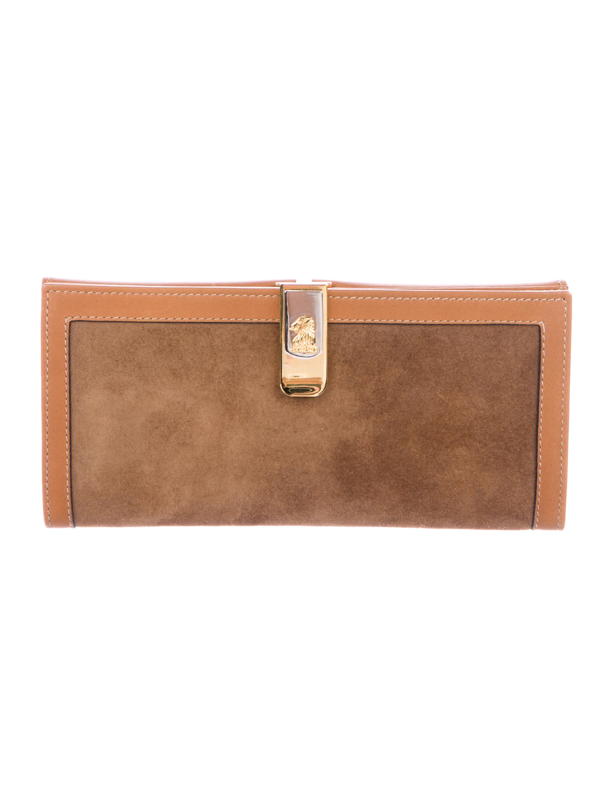 Mark Cross Leather & Suede Wallet - Accessories - MRK20557 | The RealReal
