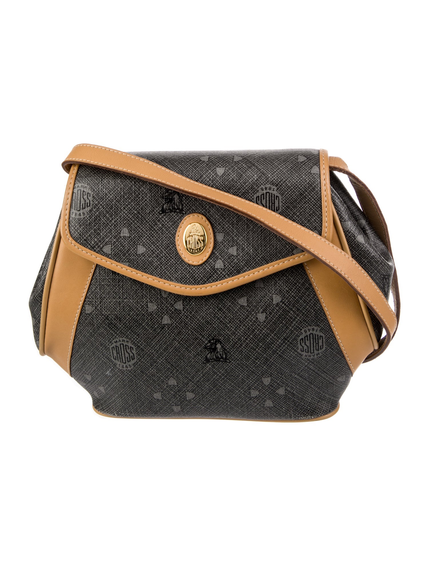 Mark Cross Patterned Crossbody Bag - Black Crossbody Bags, Handbags ...