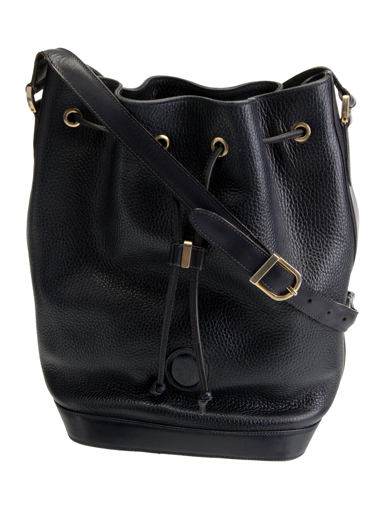 Milly Leather Bucket Bag - Black Bucket Bags, Handbags - WM681879 | The ...