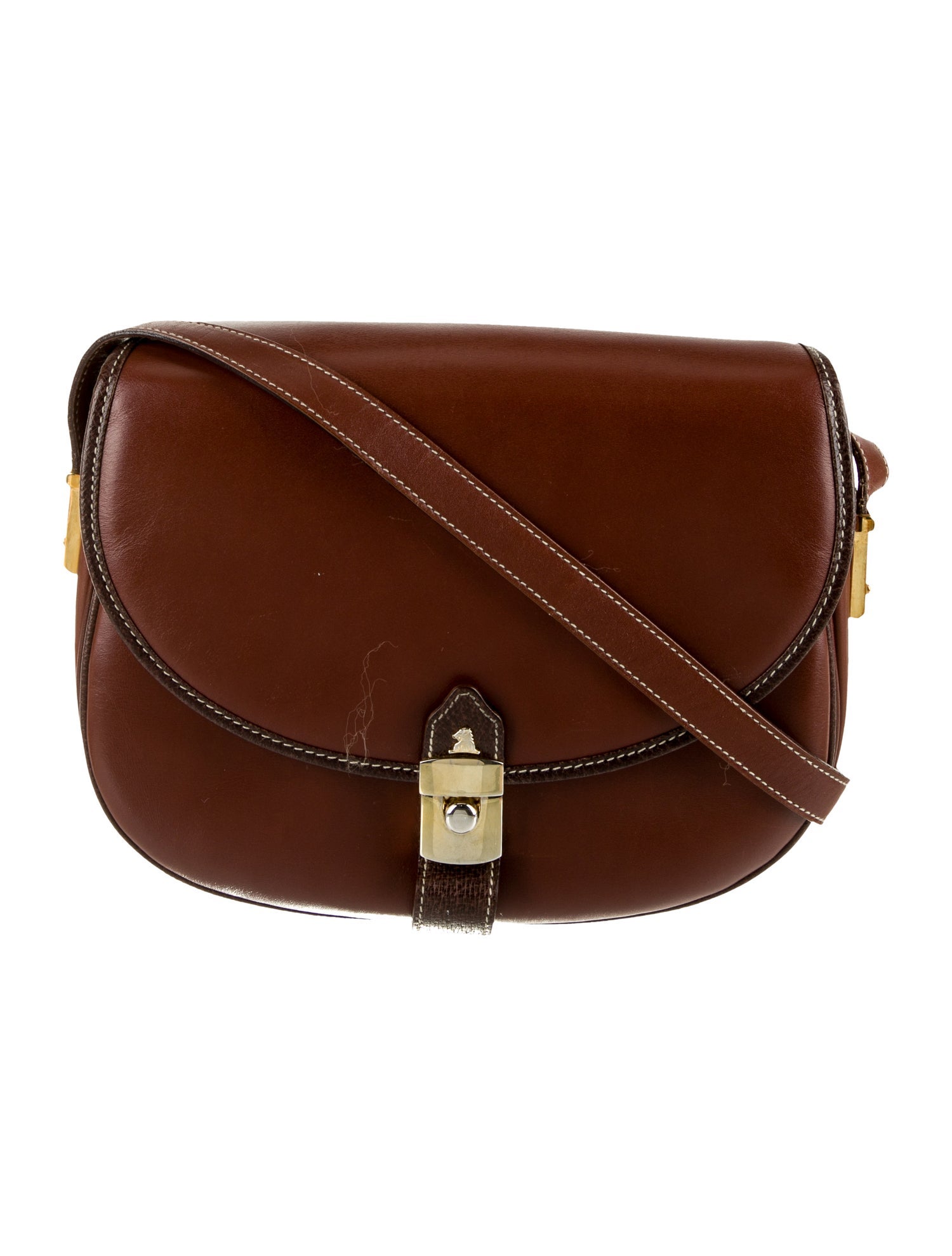 Mark Cross Leather Crossbody Bag - Red Crossbody Bags, Handbags ...