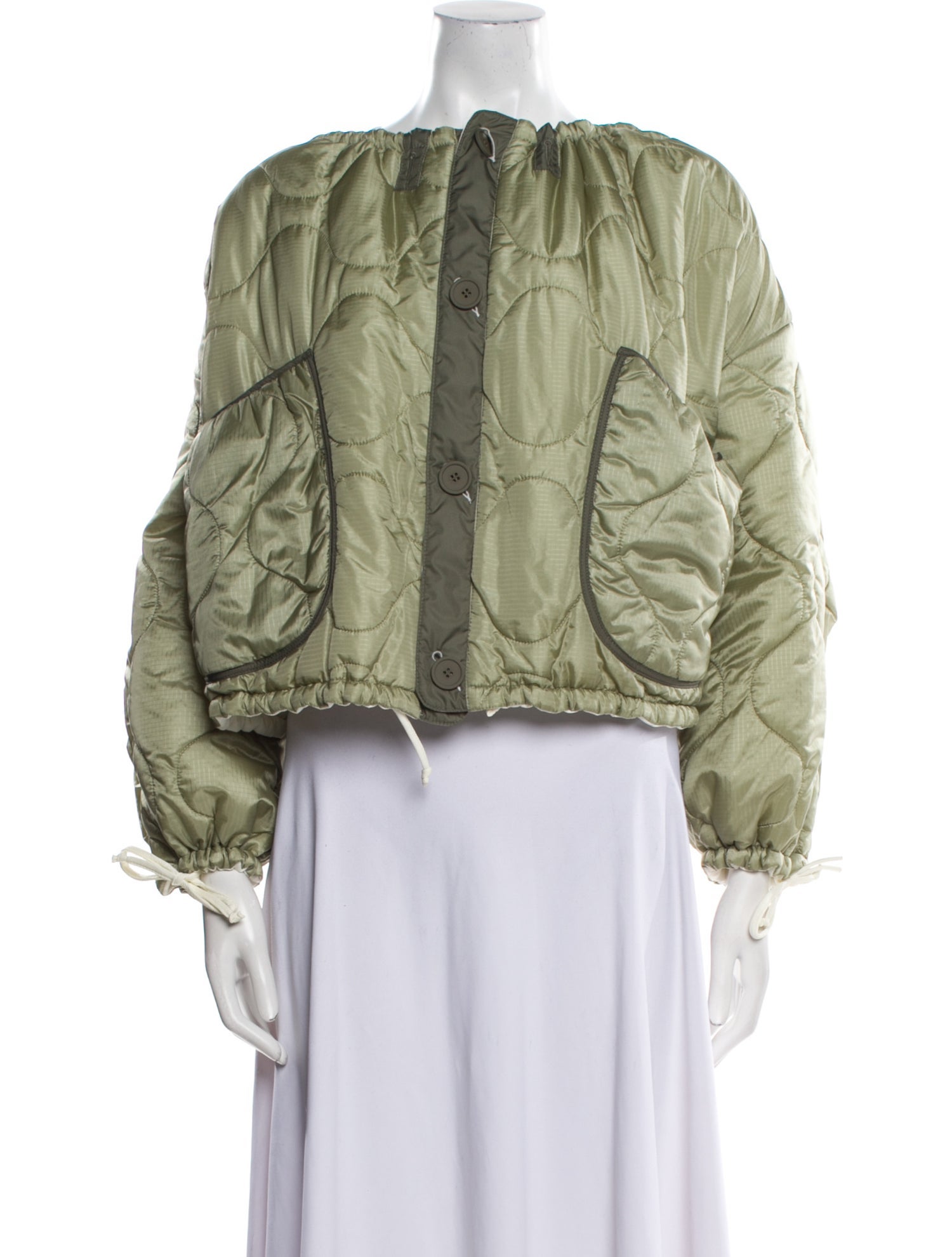 Marfa Stance Coat - Green Coats, Clothing - MSATR20347 | The RealReal