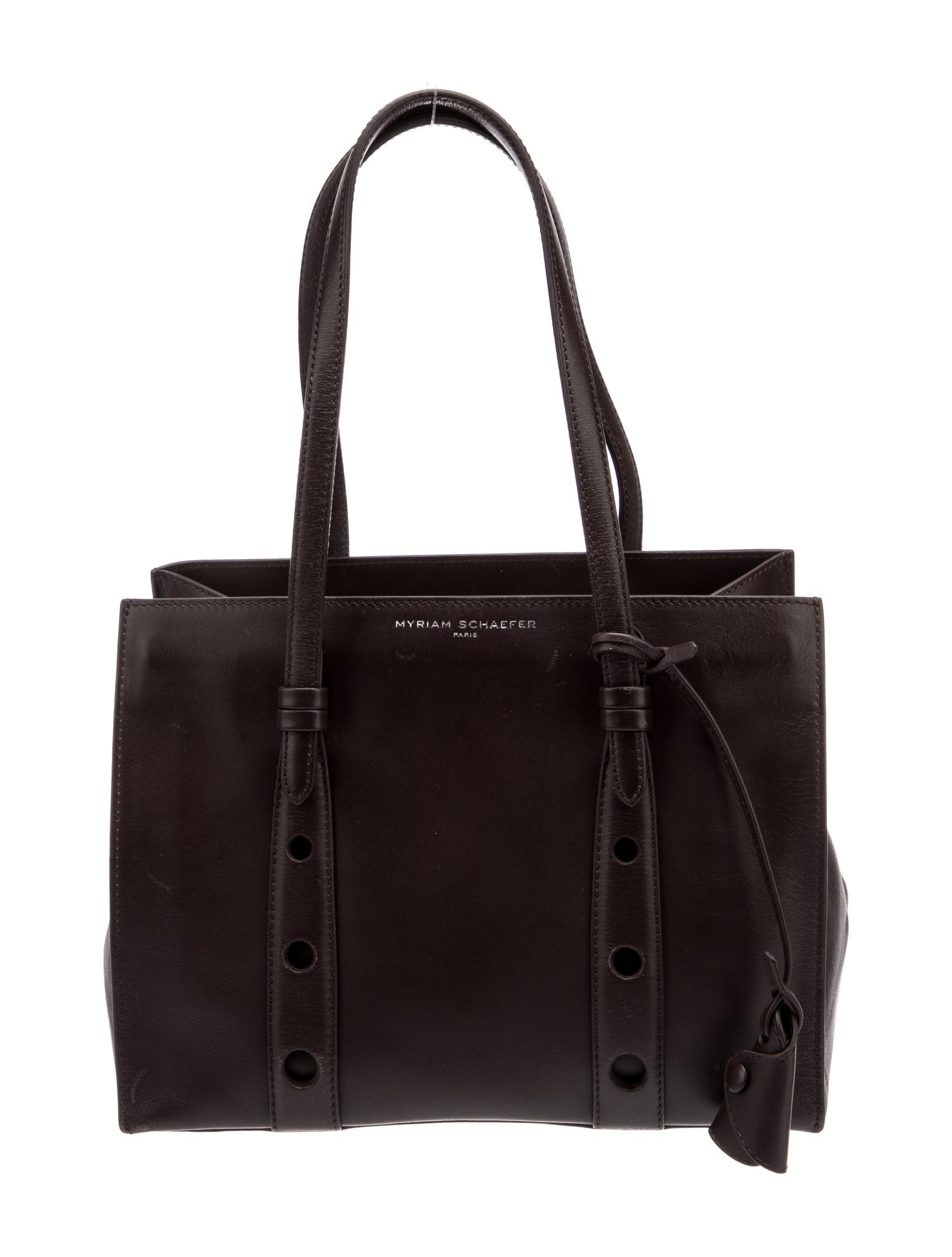 Myriam Schaefer Leather Tote - Brown Totes, Handbags - MSC20284 | The ...