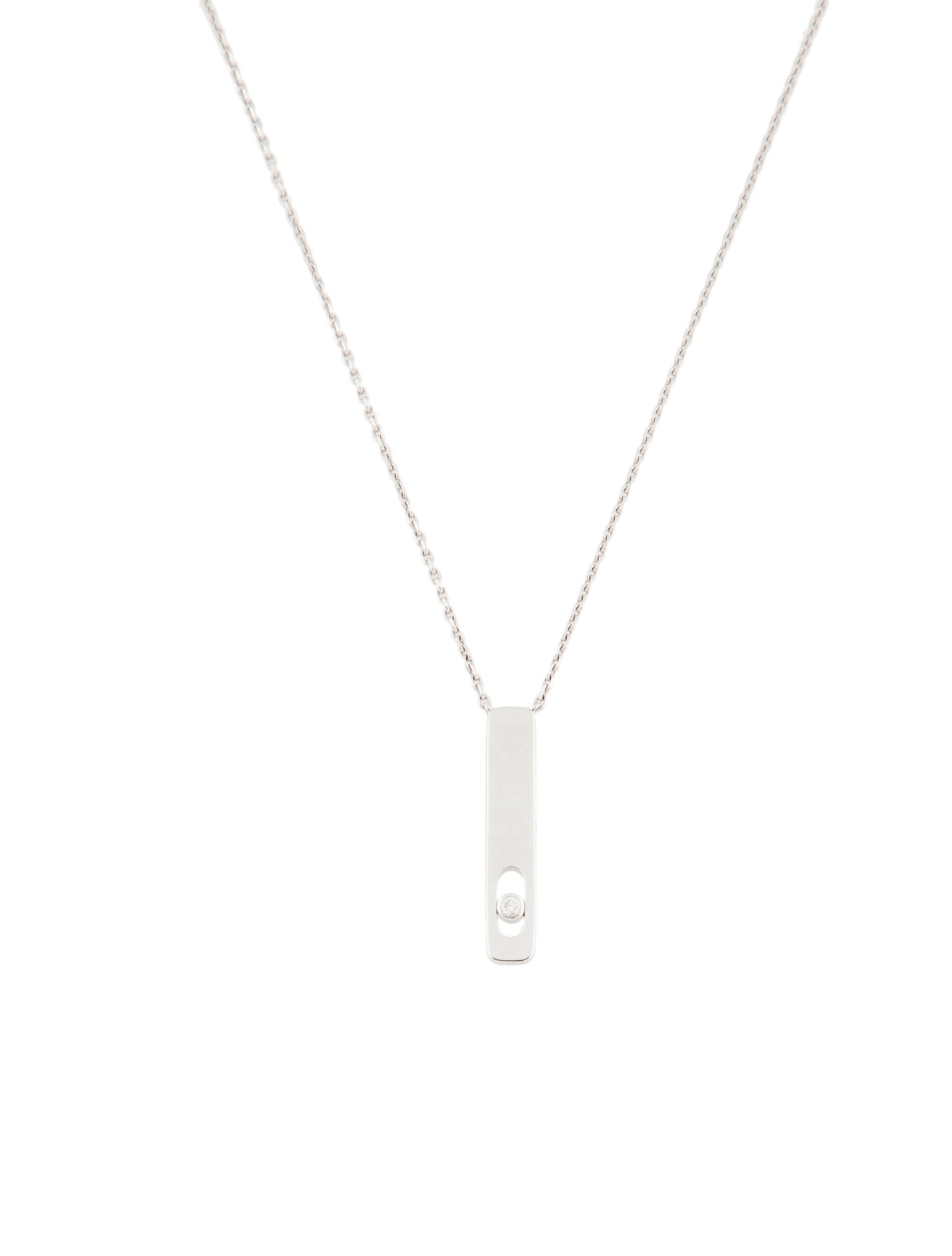 Messika 18K My First Diamond Necklace - 18K White Gold Chain, Necklaces ...