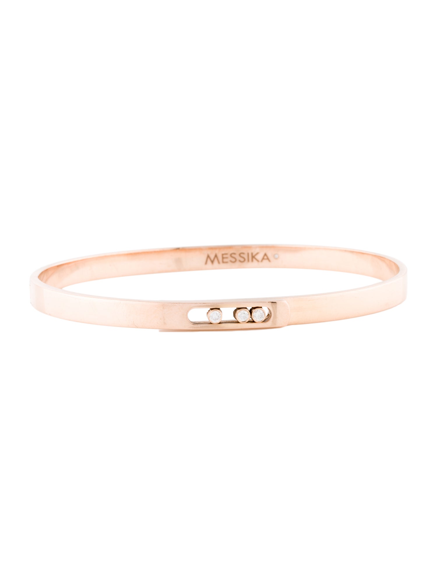 Messika 18K Diamond Move Noa Bangle - 18K Rose Gold Cuff, Bracelets ...