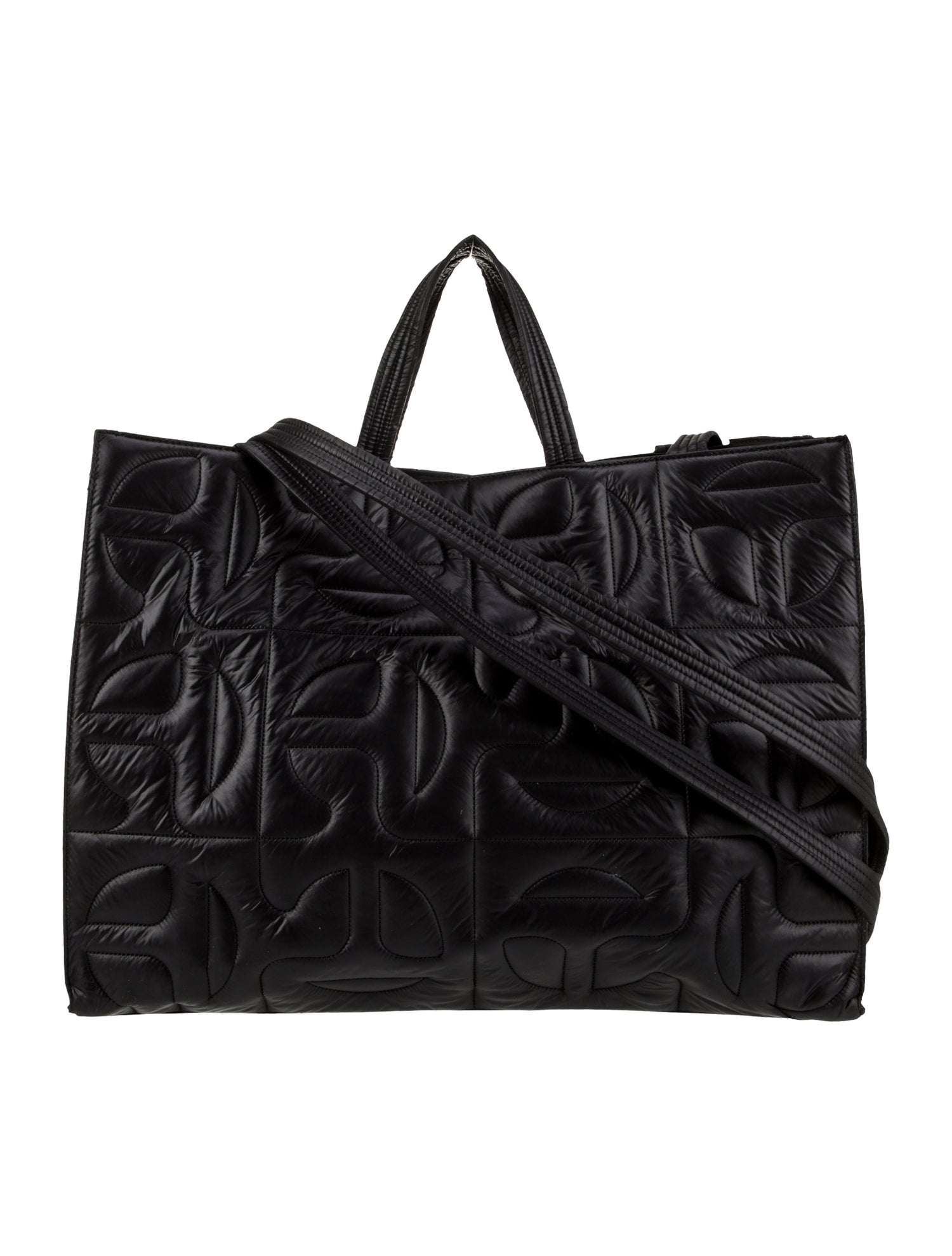 Moose Knuckles x Telfar Nylon Messenger Bag Large - Black Totes ...