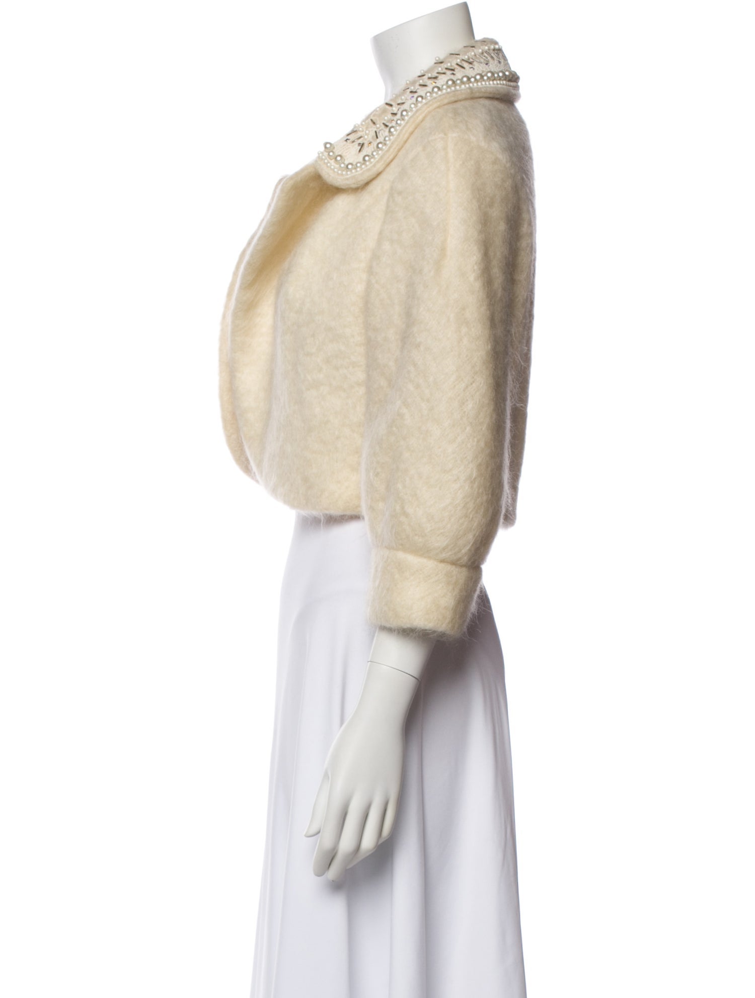 Ugo Zaldi Fox Fur Jacket - Neutrals Jackets, Clothing - WUGKI20002 ...