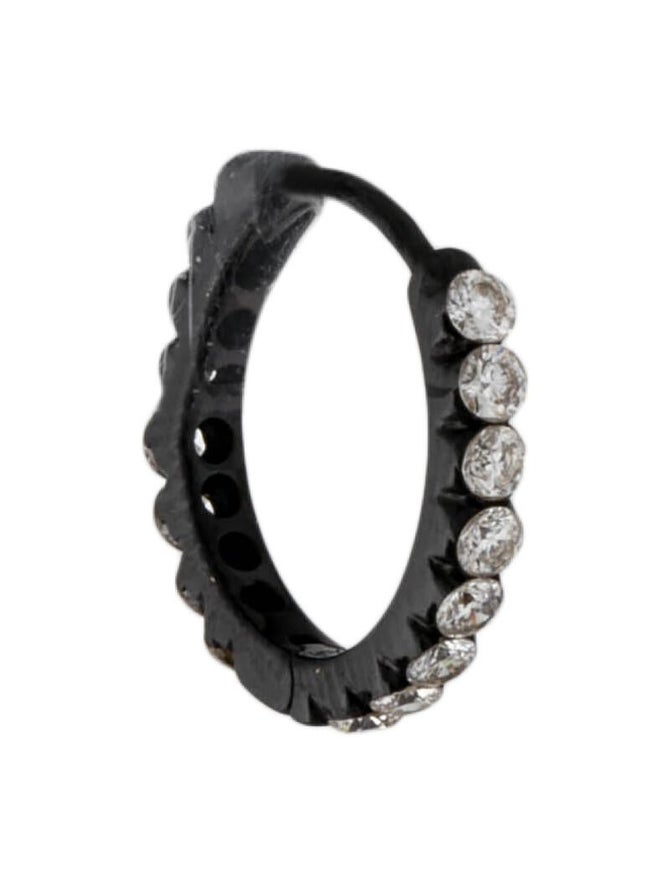 Maria Tash Invisible Set Diamond Eternity Hoop Earring - Huggie ...