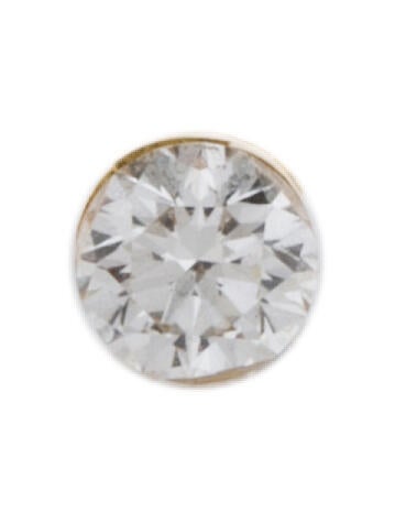 Maria Tash Invisible Set Diamond Threaded Stud Earring - 14K Yellow ...