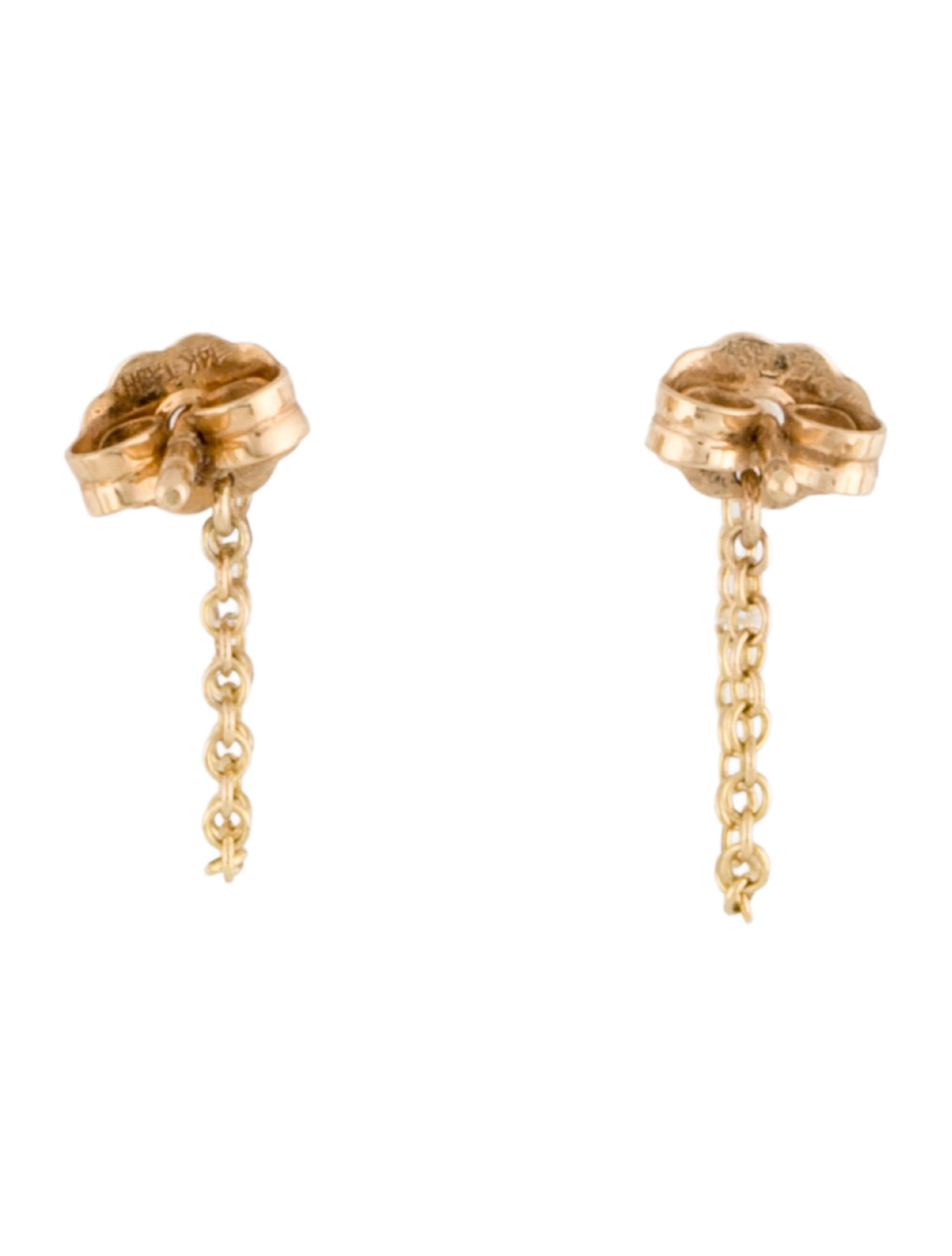 Maria Tash 14K Chain Wrap Stud Earrings - Stud, Earrings - MTSHH25805 ...