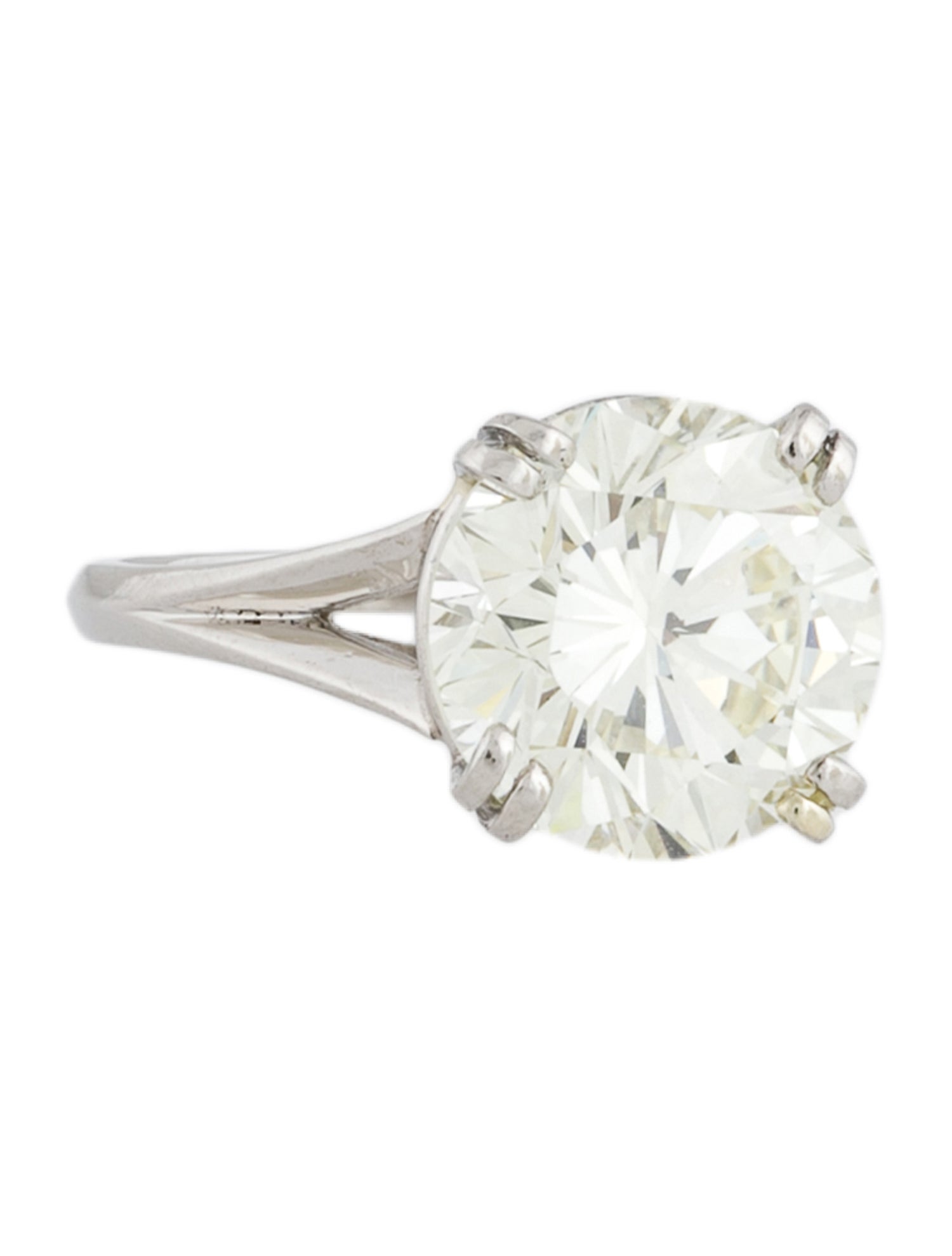 Mauboussin Vintage Platinum 5.23ct Engagement Ring - Platinum ...
