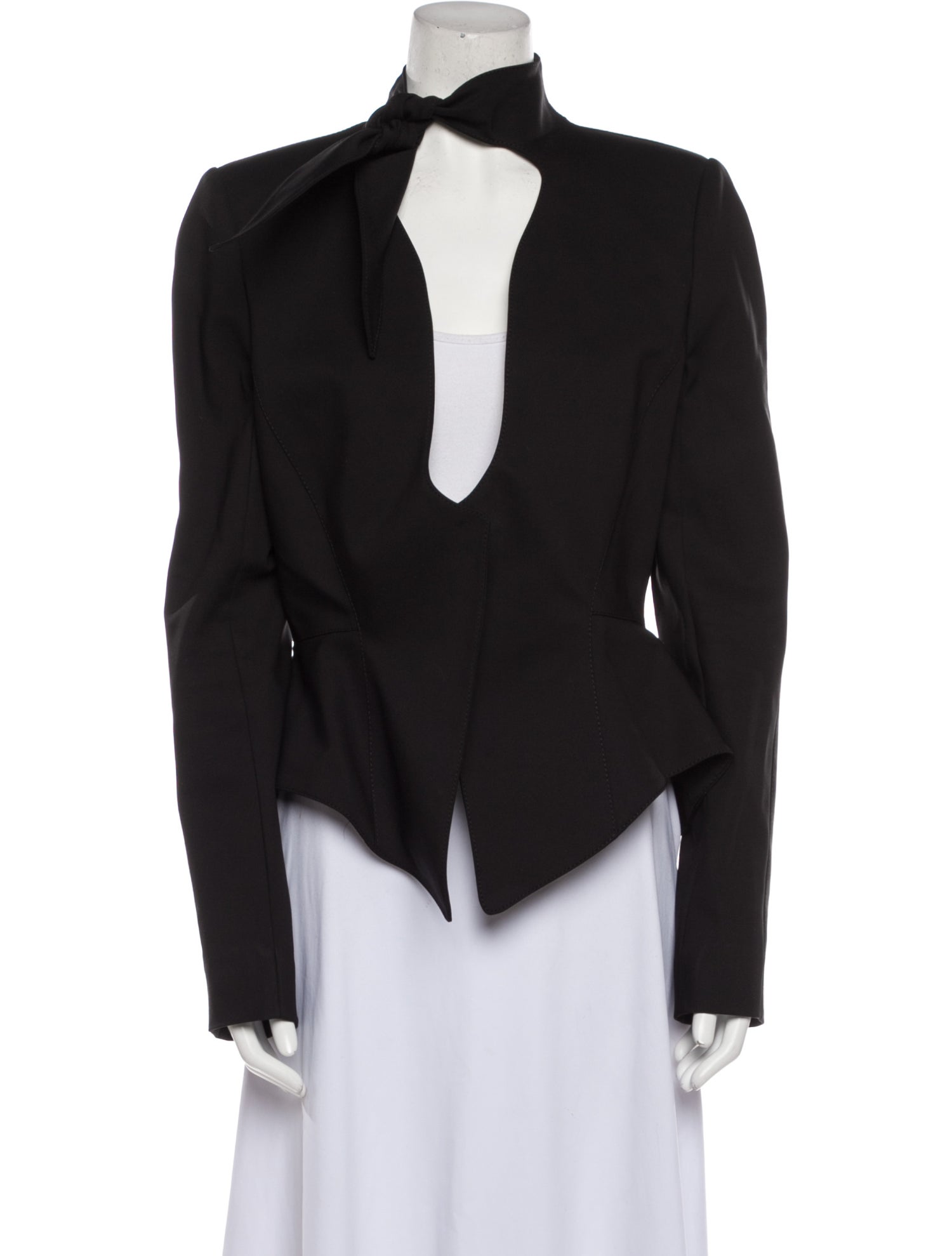 Mugler Evening Jacket - Black Jackets, Clothing - MUG25773 | The RealReal