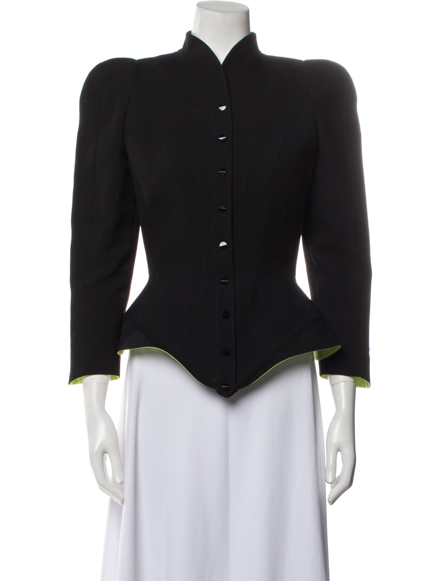 Thierry Mugler Vintage 1988 Bomber Jacket - Black Jackets, Clothing ...