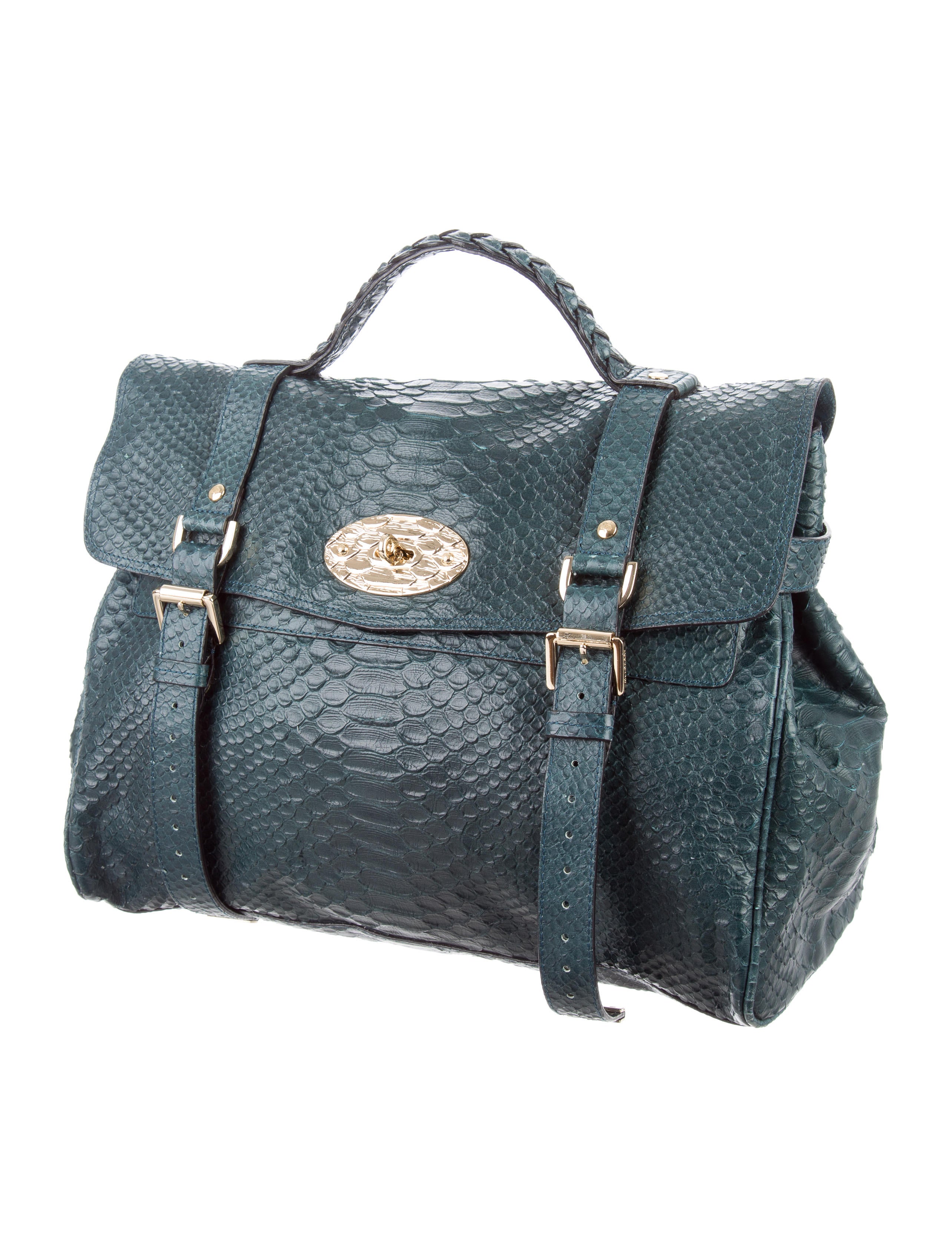 Mulberry Embossed Alexa Bag - Handbags - MUL23018 | The RealReal