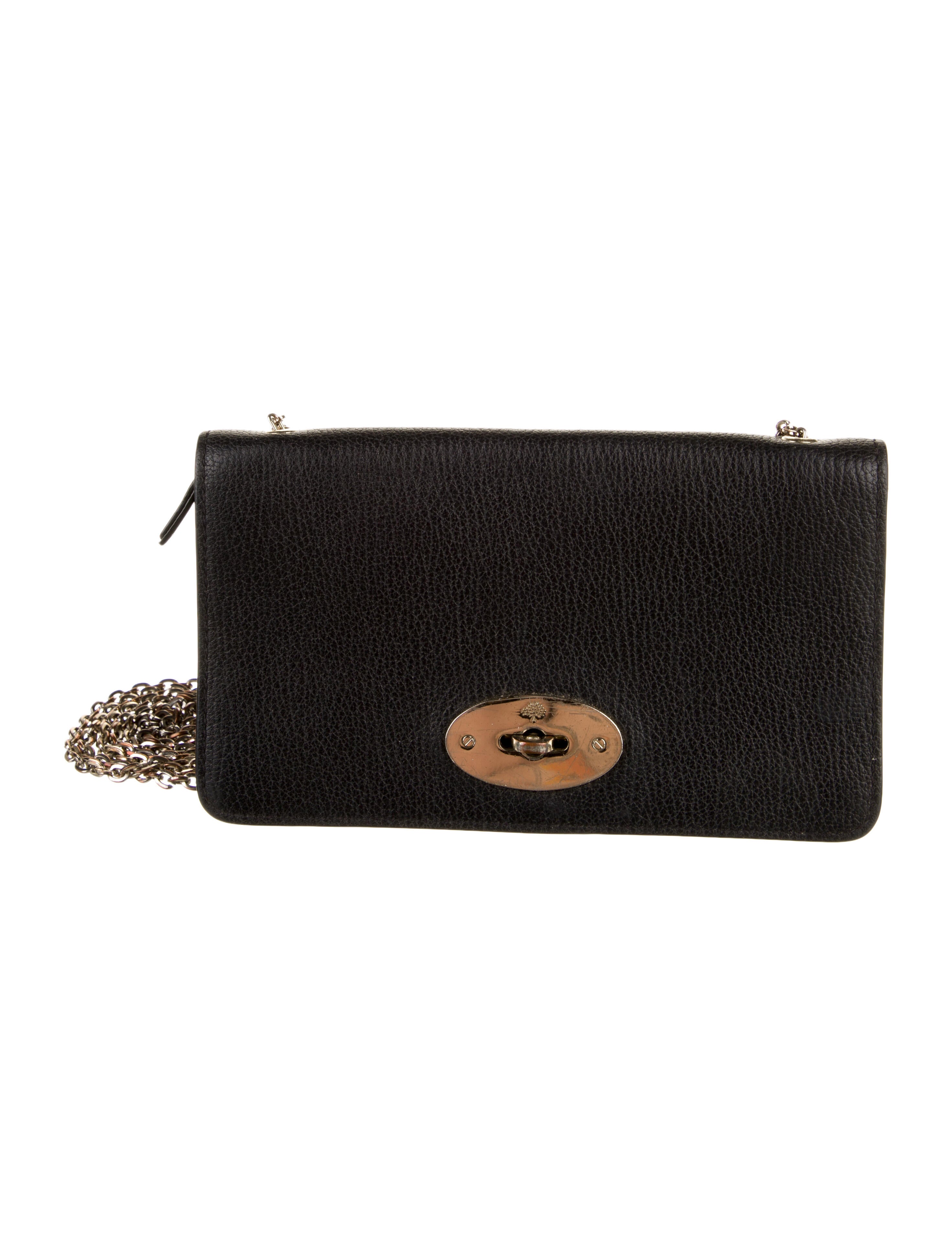 Mulberry Leather Chain-link Crossbody Bag - Handbags - MUL30582 | The ...