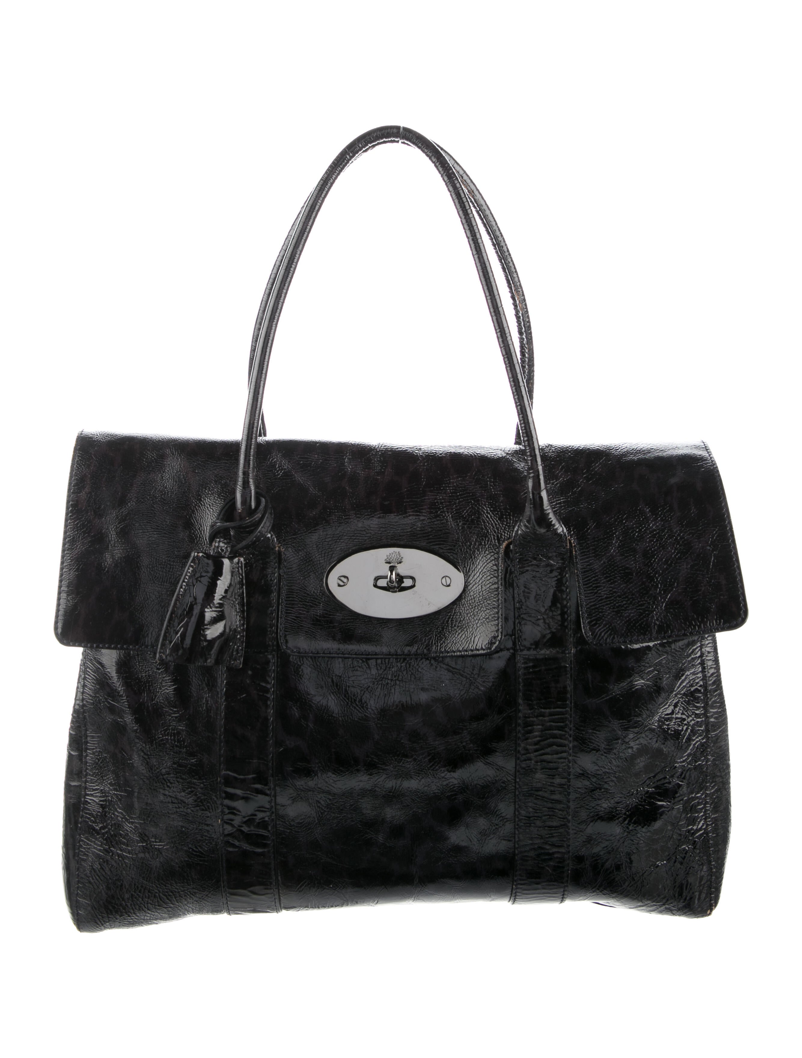 Mulberry Mini Leather Crossbody Bag - Black Handle Bags, Handbags ...