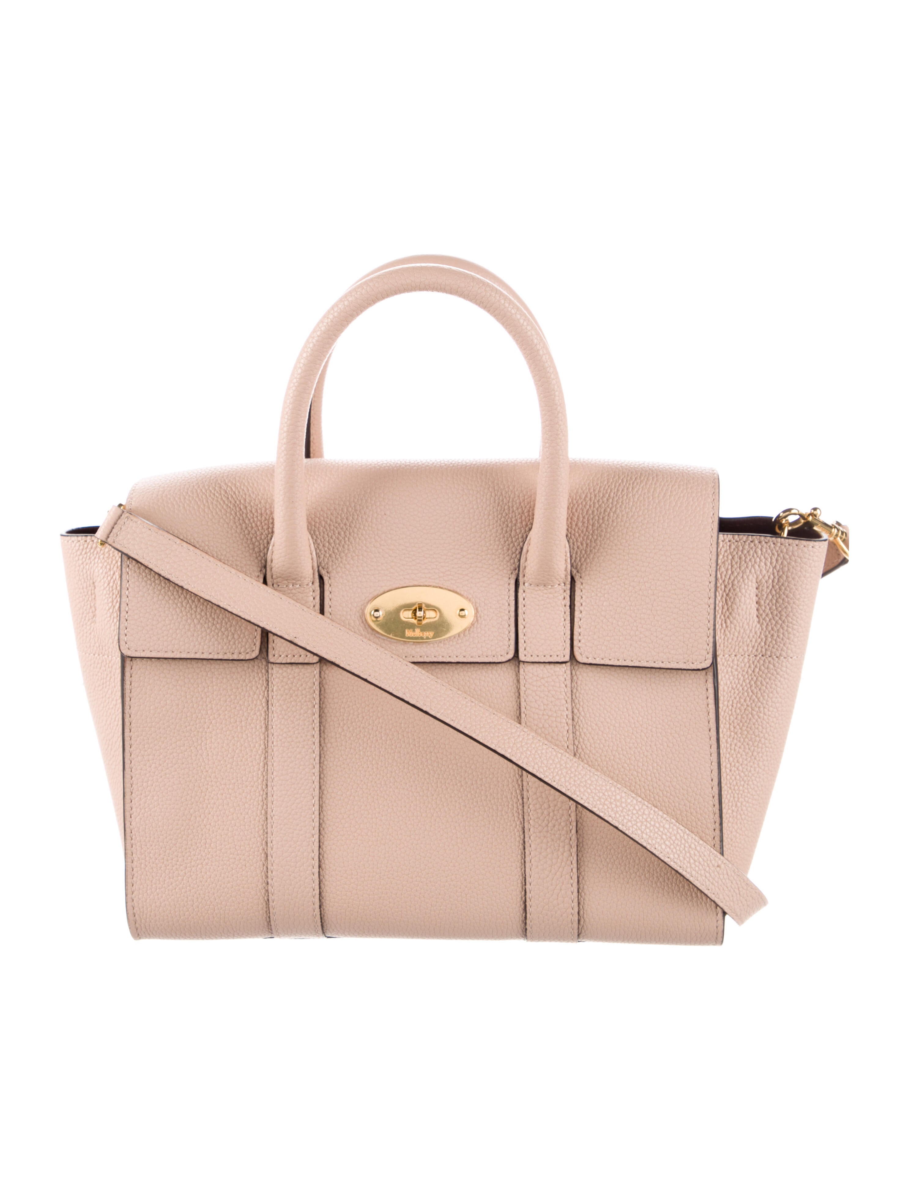 Mulberry Bayswater Leather Handle Bag - Neutrals Handle Bags, Handbags ...