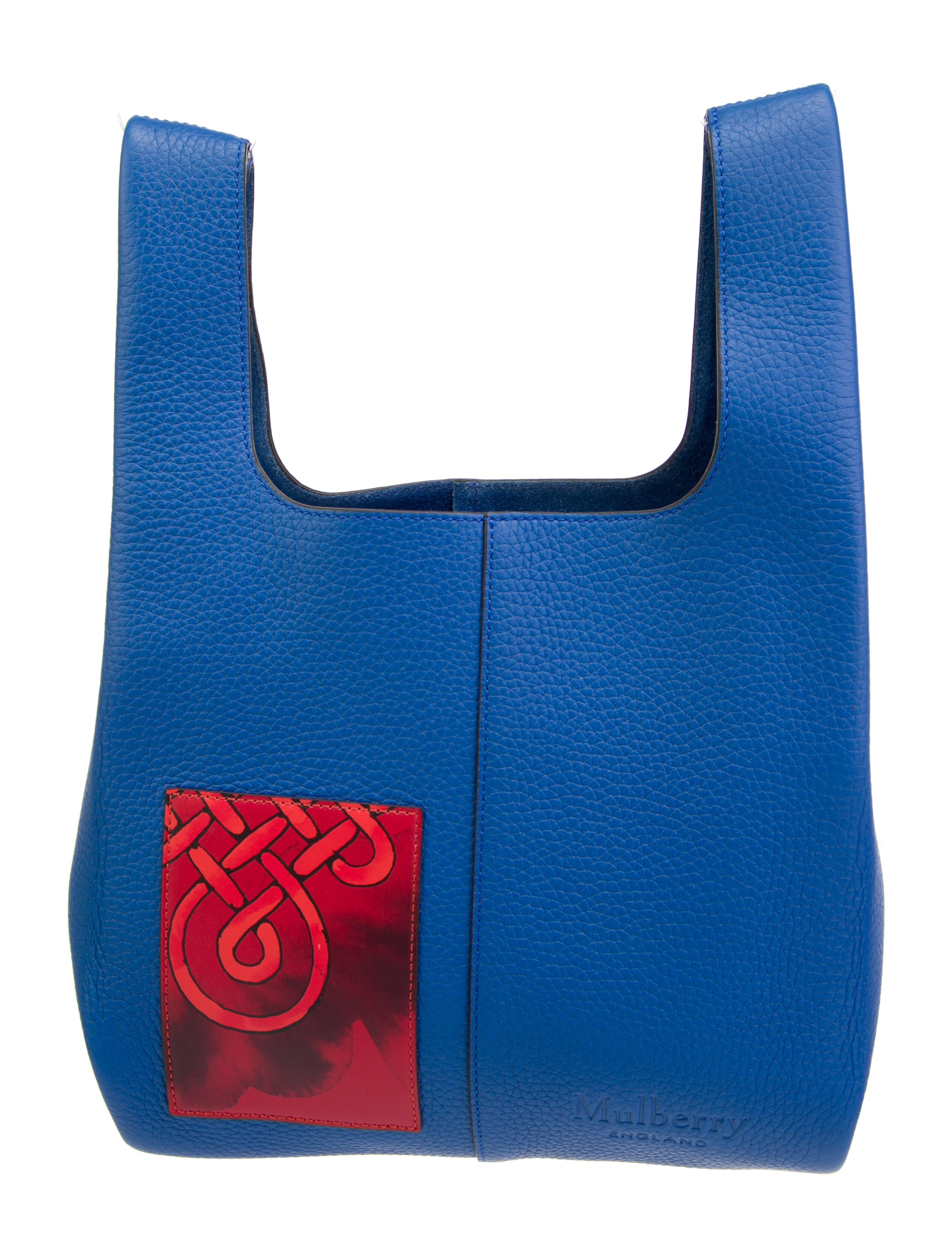 Mulberry 2021 Small Portobello Lunar New Year Tote - Blue Totes ...