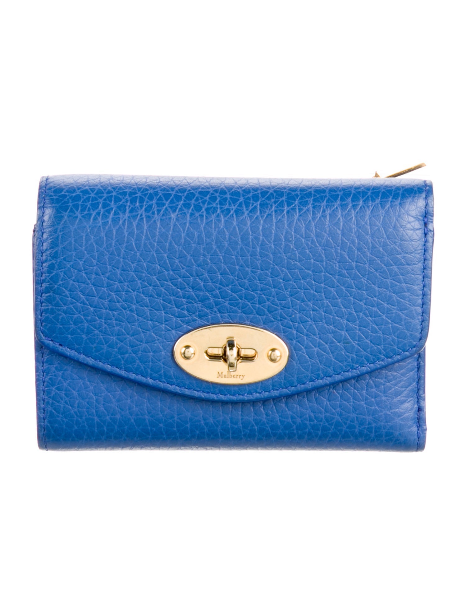 Mulberry Leather Wallet - Blue Wallets, Accessories - MUL38239 | The ...