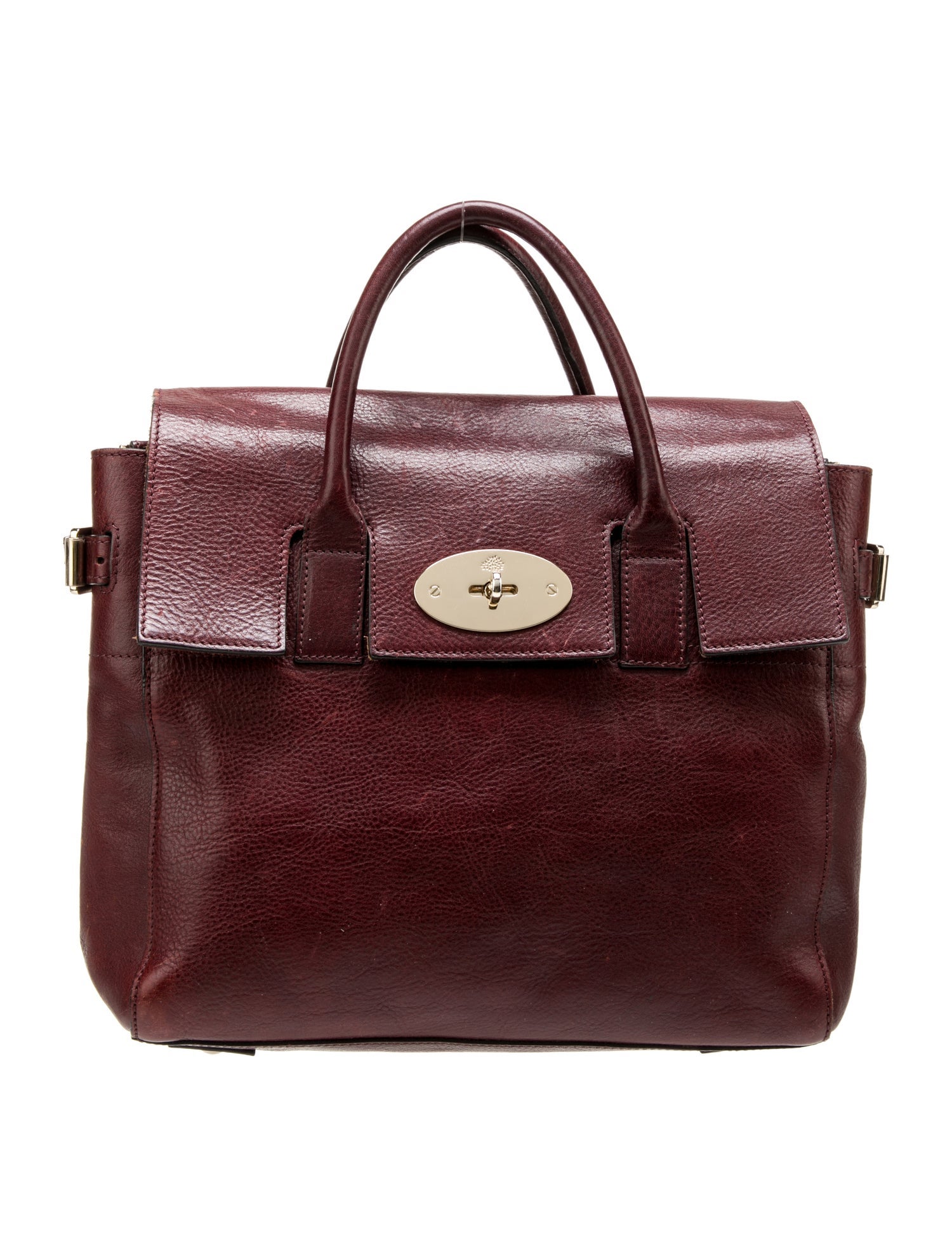 Mulberry Leather Backpack - Burgundy Backpacks, Handbags - MUL38351 ...