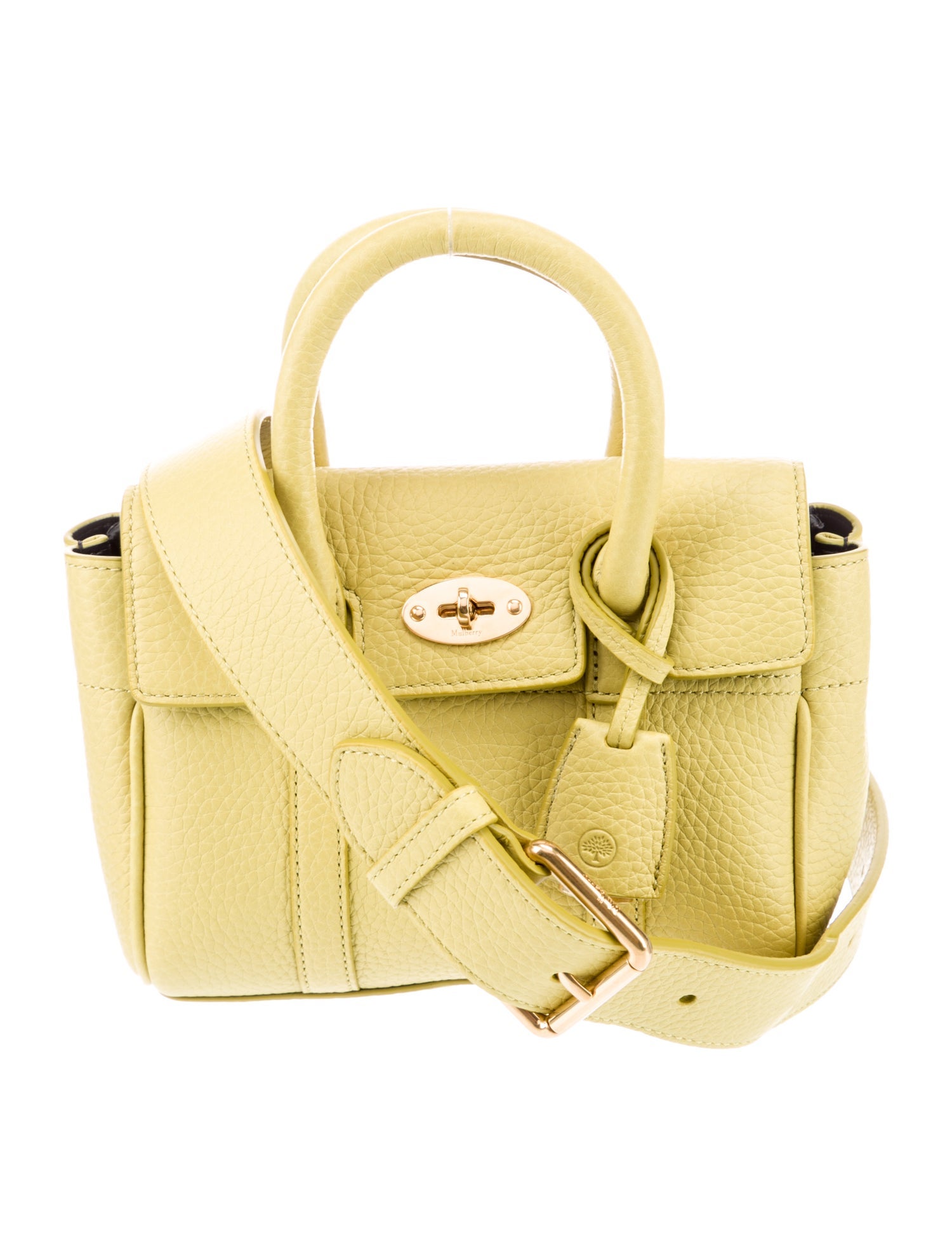 Mulberry Leather Handle Bag - Green Handle Bags, Handbags - MUL38893 ...