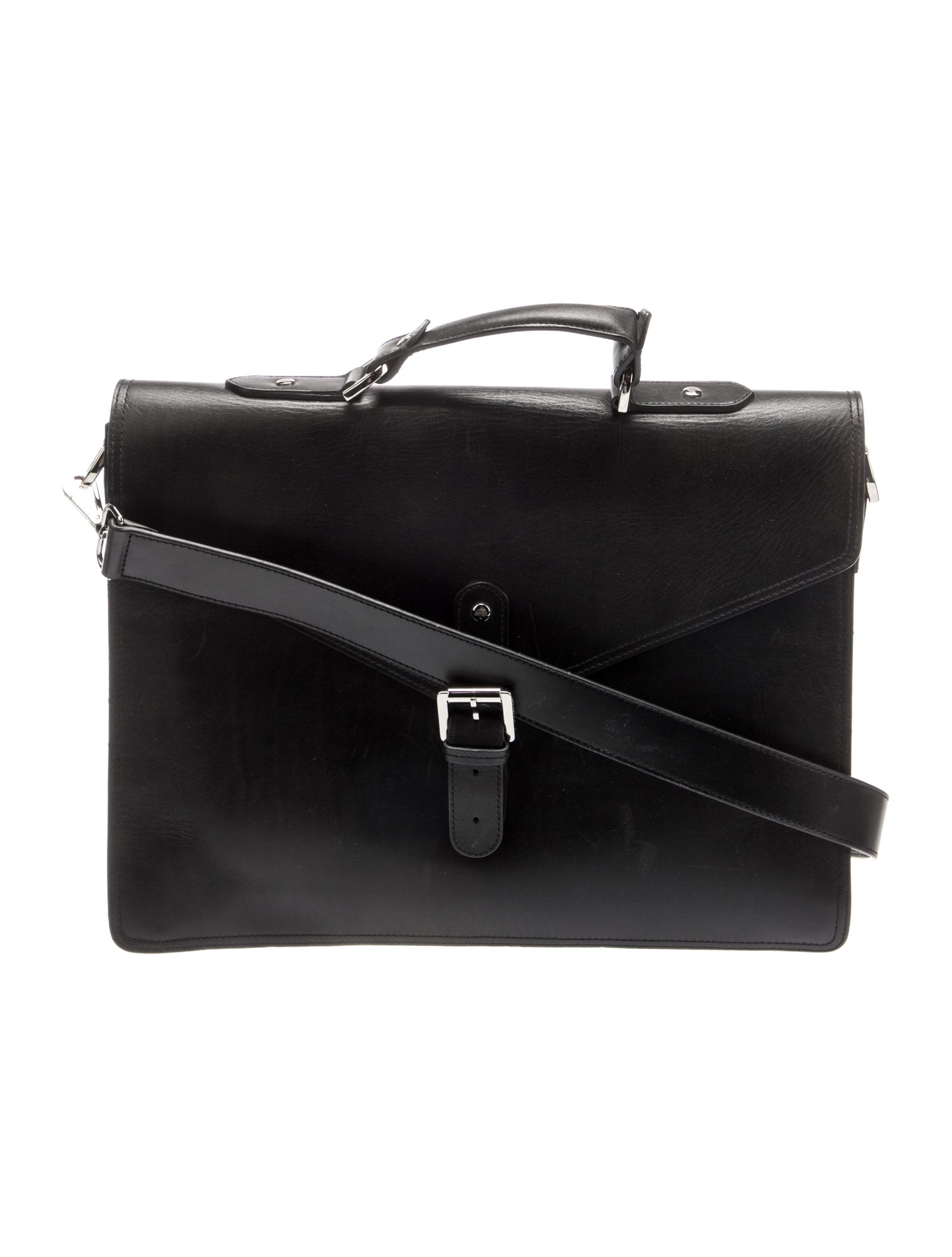 Mulberry Leather Briefcase - Black Briefcases, Bags - MUL39240 | The RealReal