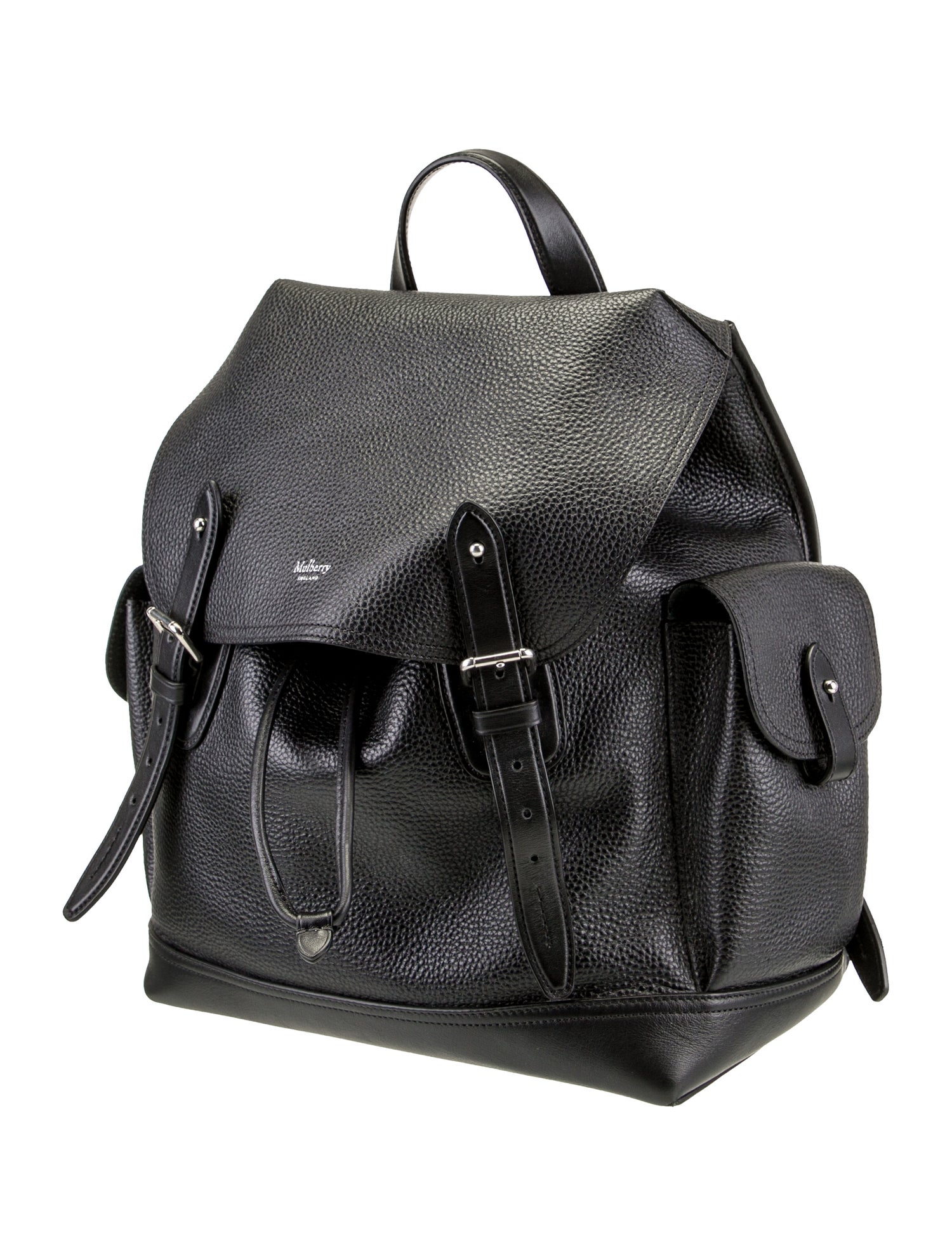 Mulberry Leather Backpack - Black Backpacks, Bags - MUL40495 | The RealReal