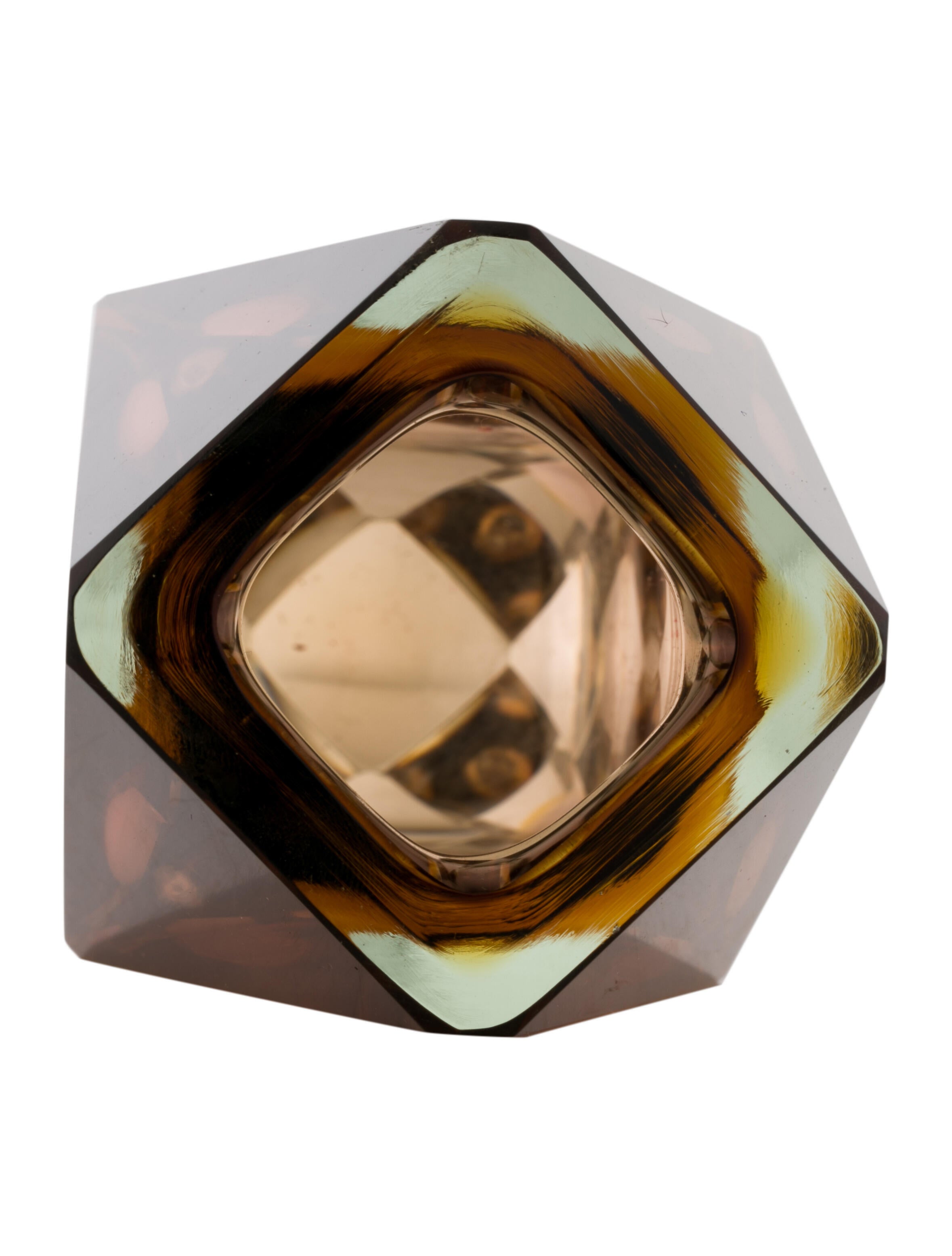 Murano Hand-Blown Glass Vase - White - MUR20034 | The RealReal