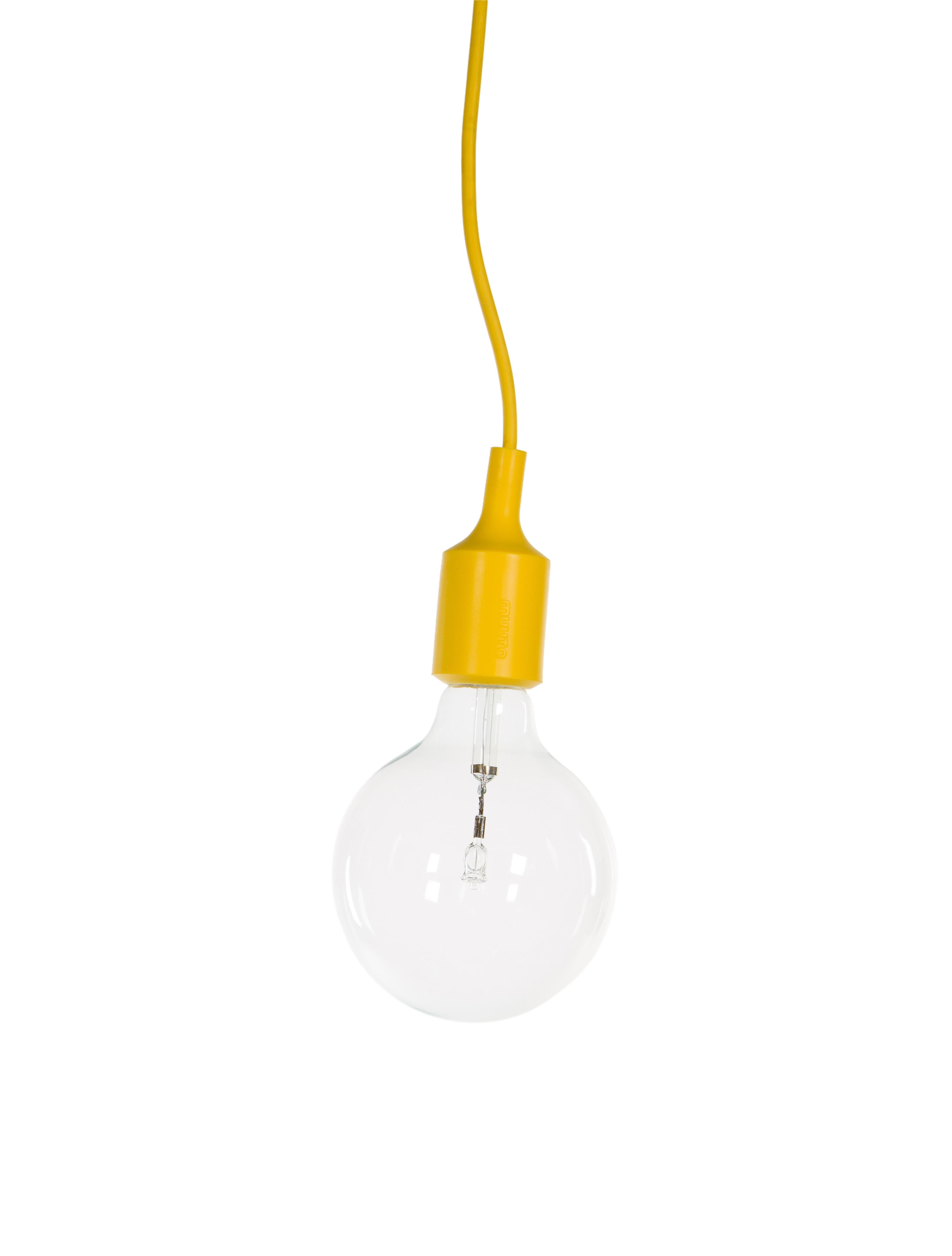 Muuto E27 Pendant Light - Yellow, 1 pieces Ceiling & Fixtures, Lighting ...