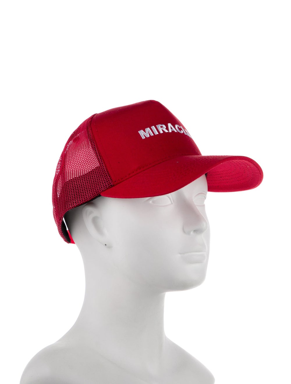 Nahmias Embroidered Hat - Red Hats, Accessories - NAHMS24322 | The RealReal