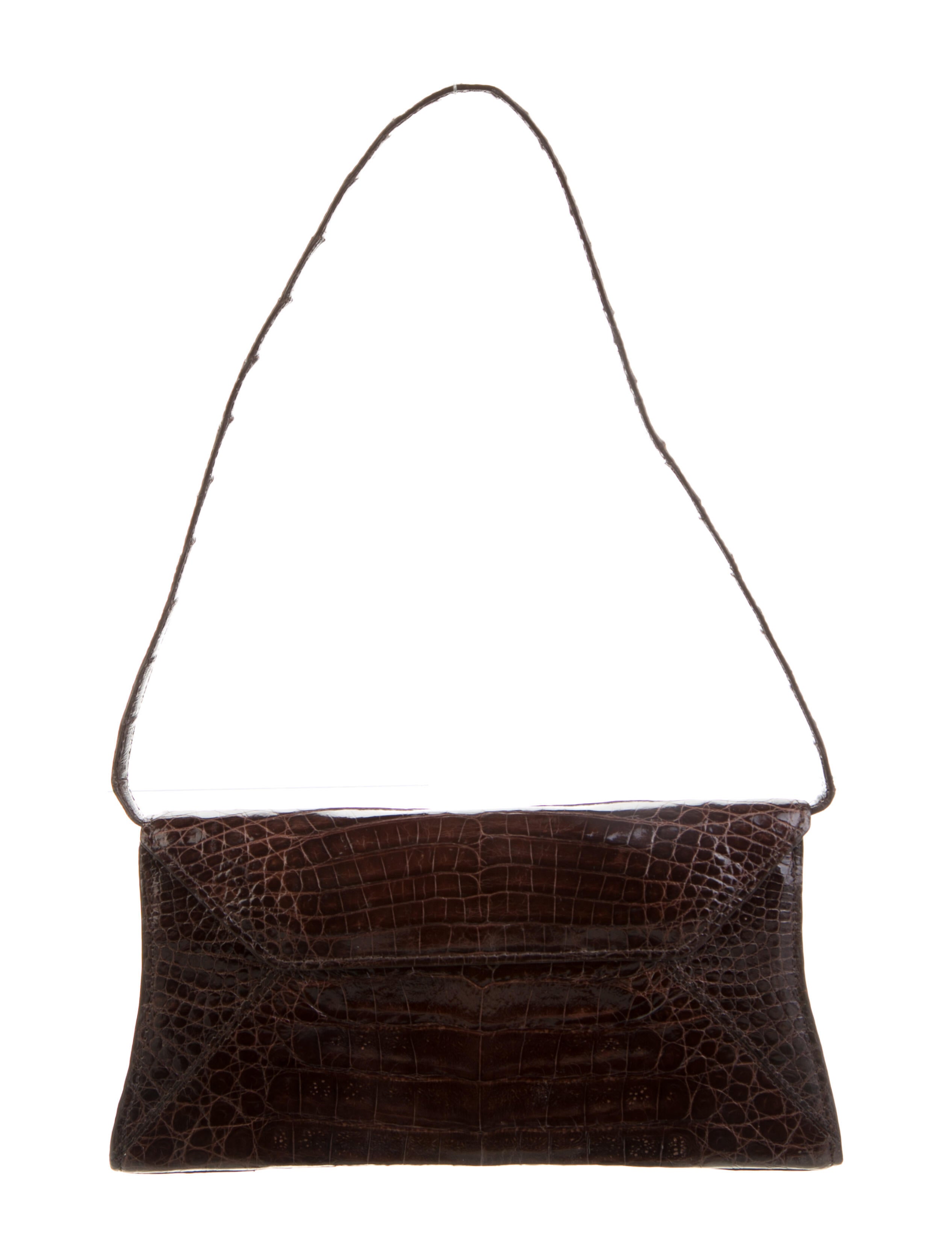 Hermès Crocodile Sac Princess - Brown Shoulder Bags, Handbags ...
