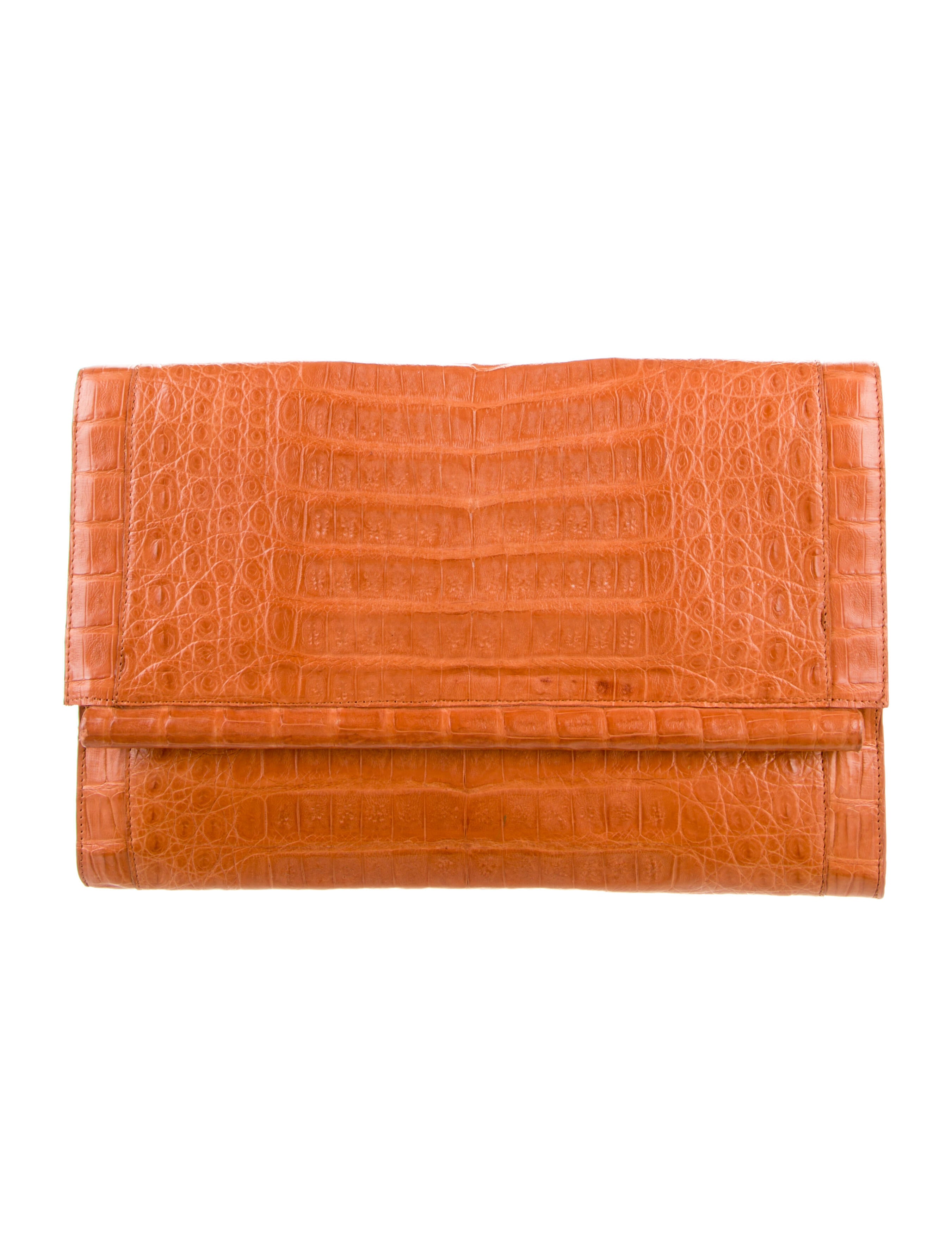Tod's Clutch - Orange Clutches, Handbags - TOD25924 | The RealReal