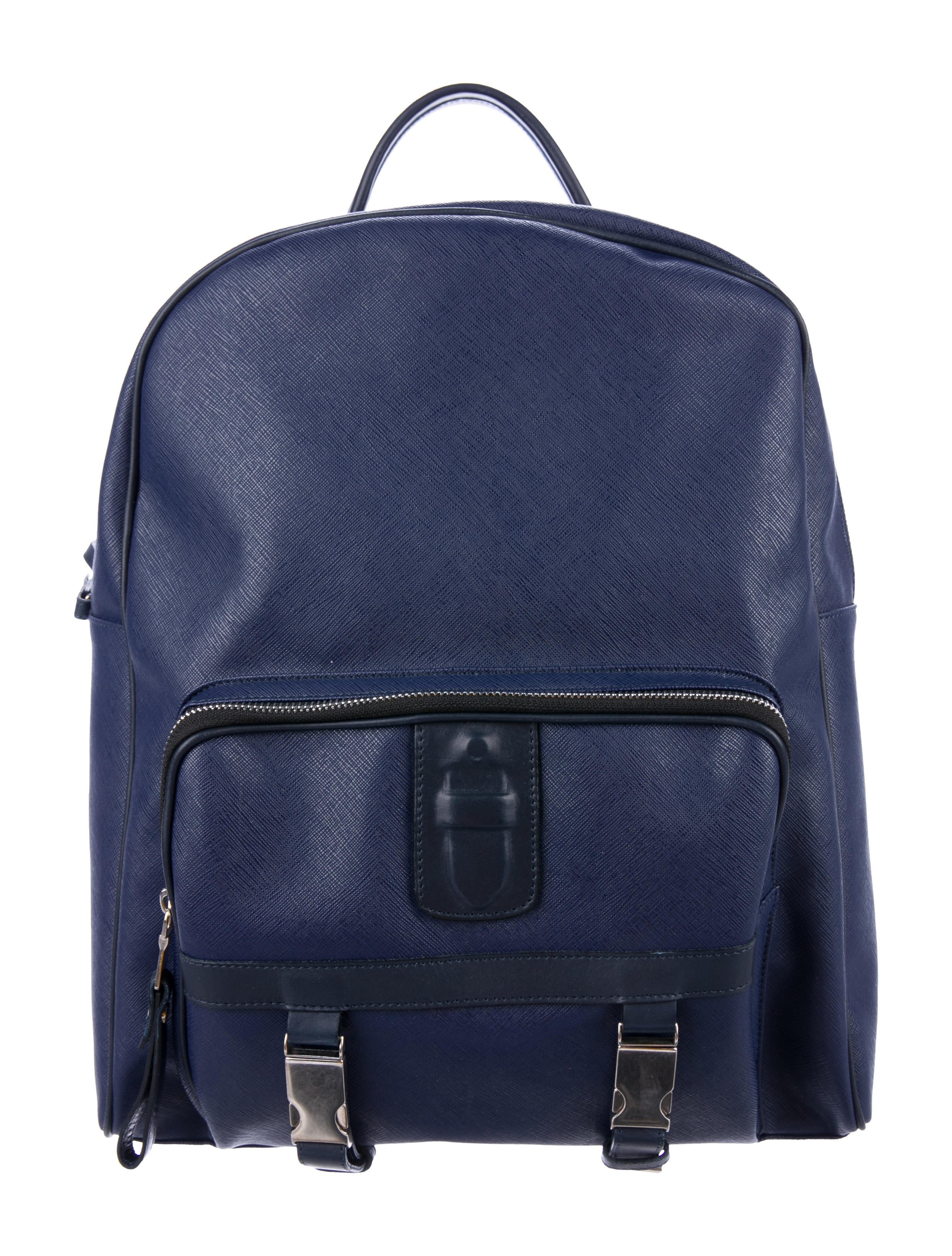 Neil Barrett Saffiano Leather Backpack - Bags - NEB21799 | The RealReal