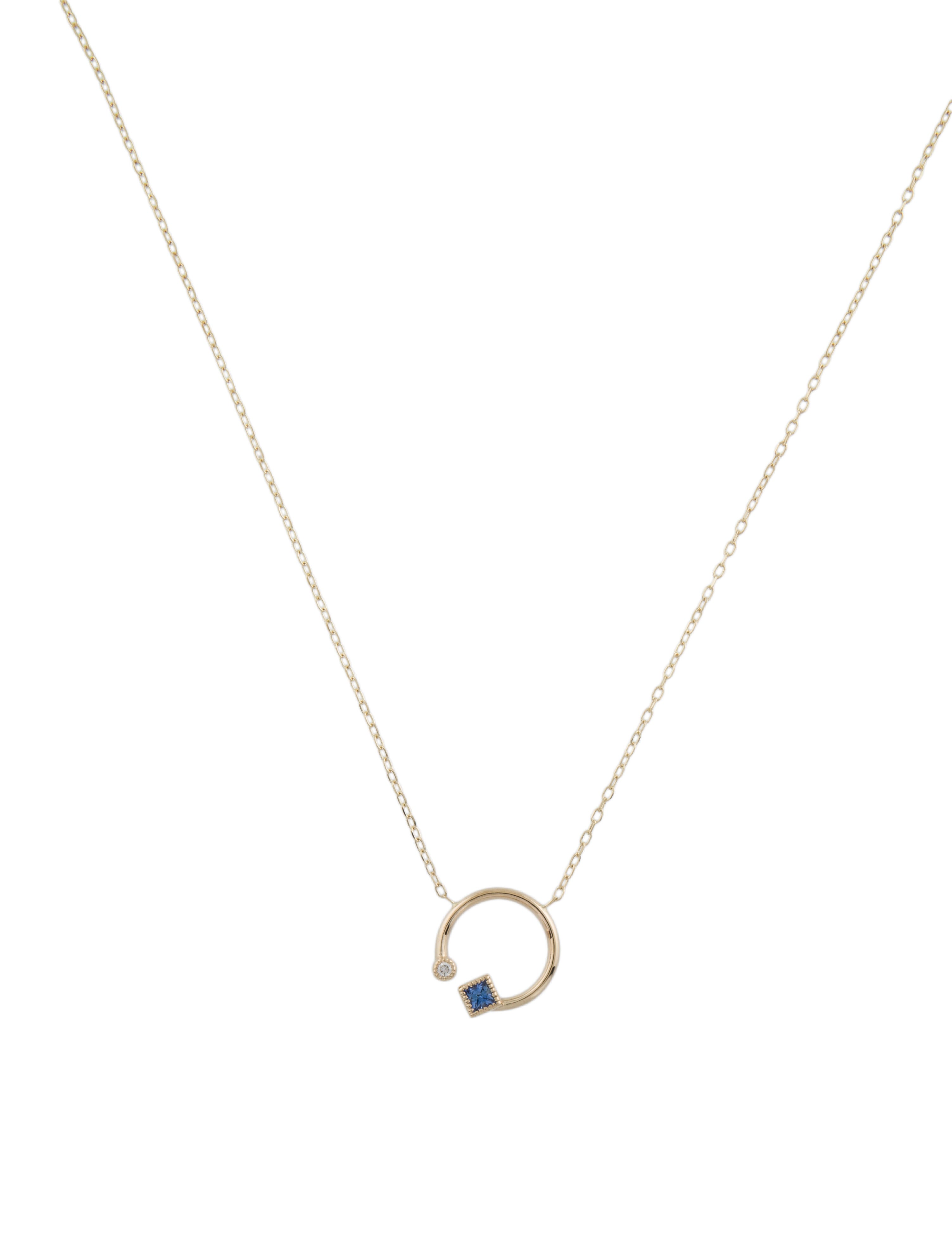 Tiffany & Co. Diamonds by the Yard® Single Diamond Pendant Necklace ...