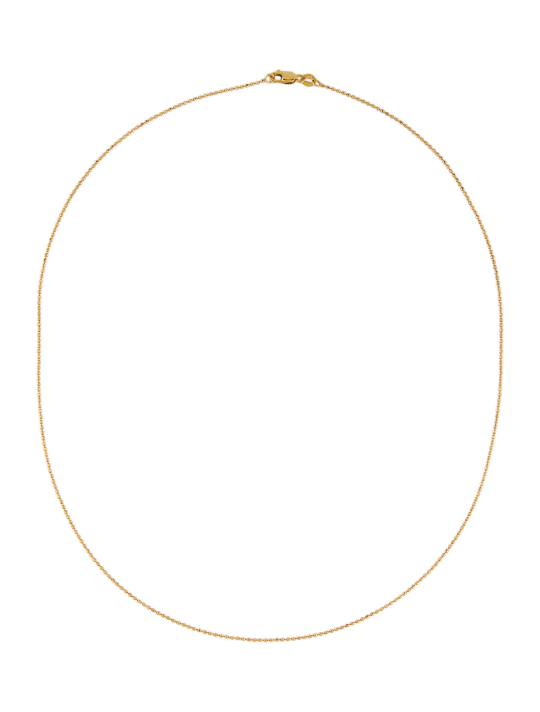 Diane von Furstenberg Gabby Necklace w/ Tags - Gold-Tone Metal Chain ...
