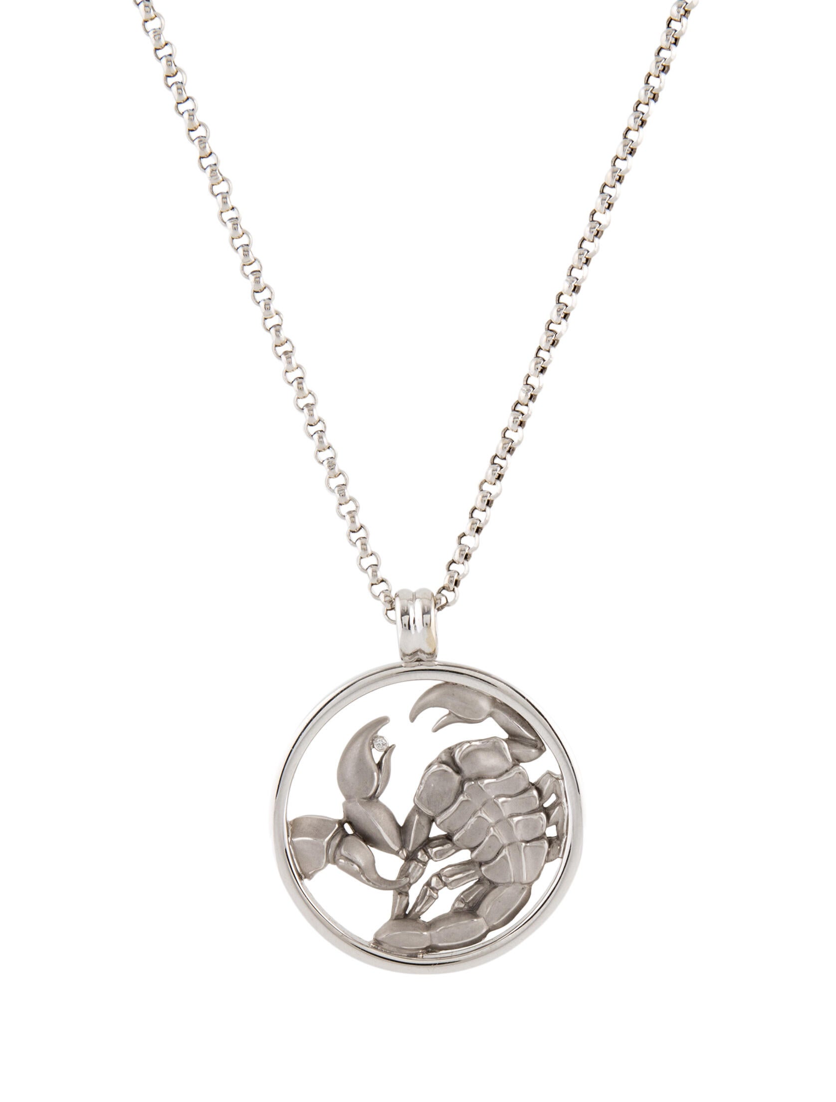 Alex Sepkus 18K Diamond Little Windows Pendant Necklace - 18K Yellow ...