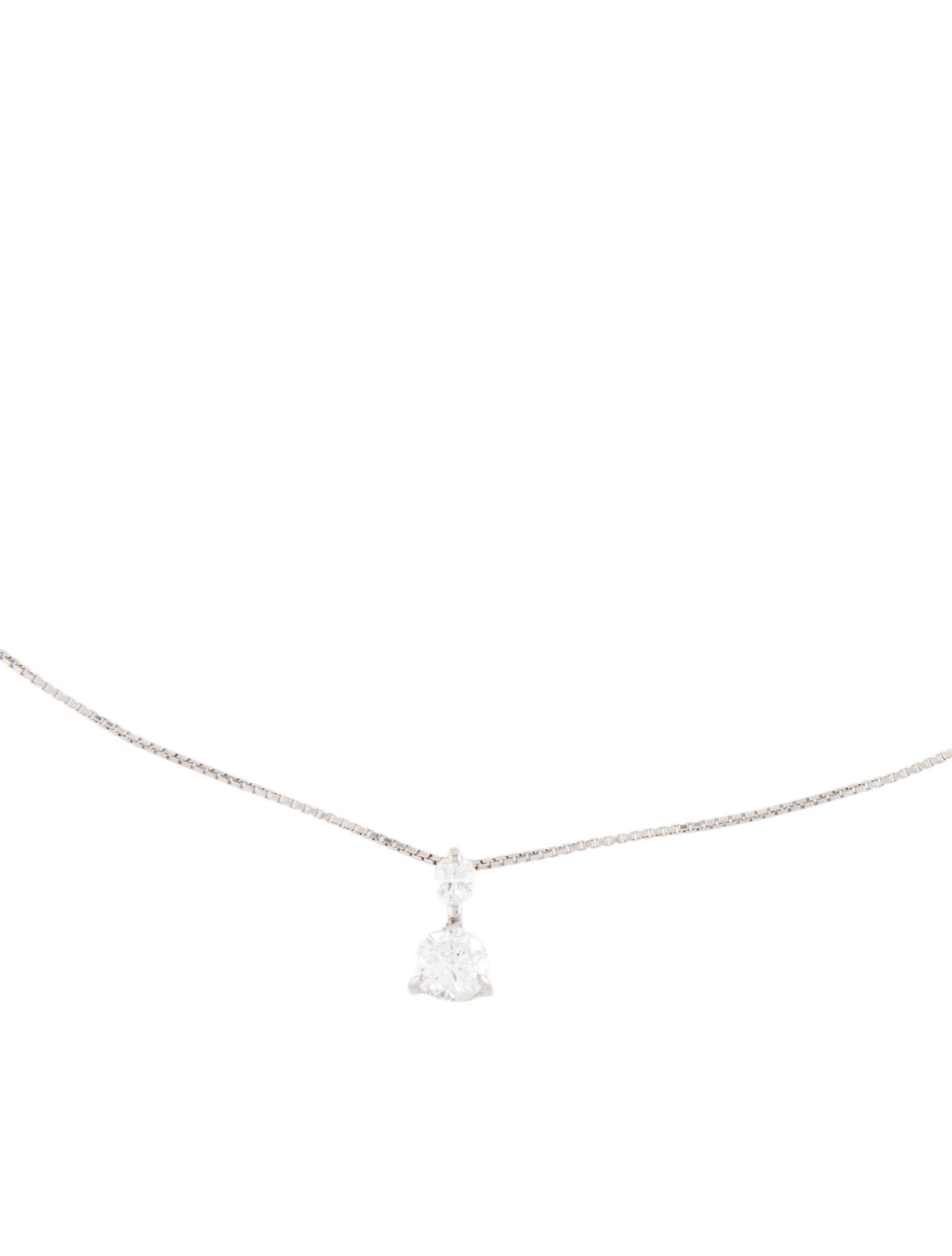Tiffany & Co. Platinum Diamonds by the Yard® Pendant Necklace - 950 ...