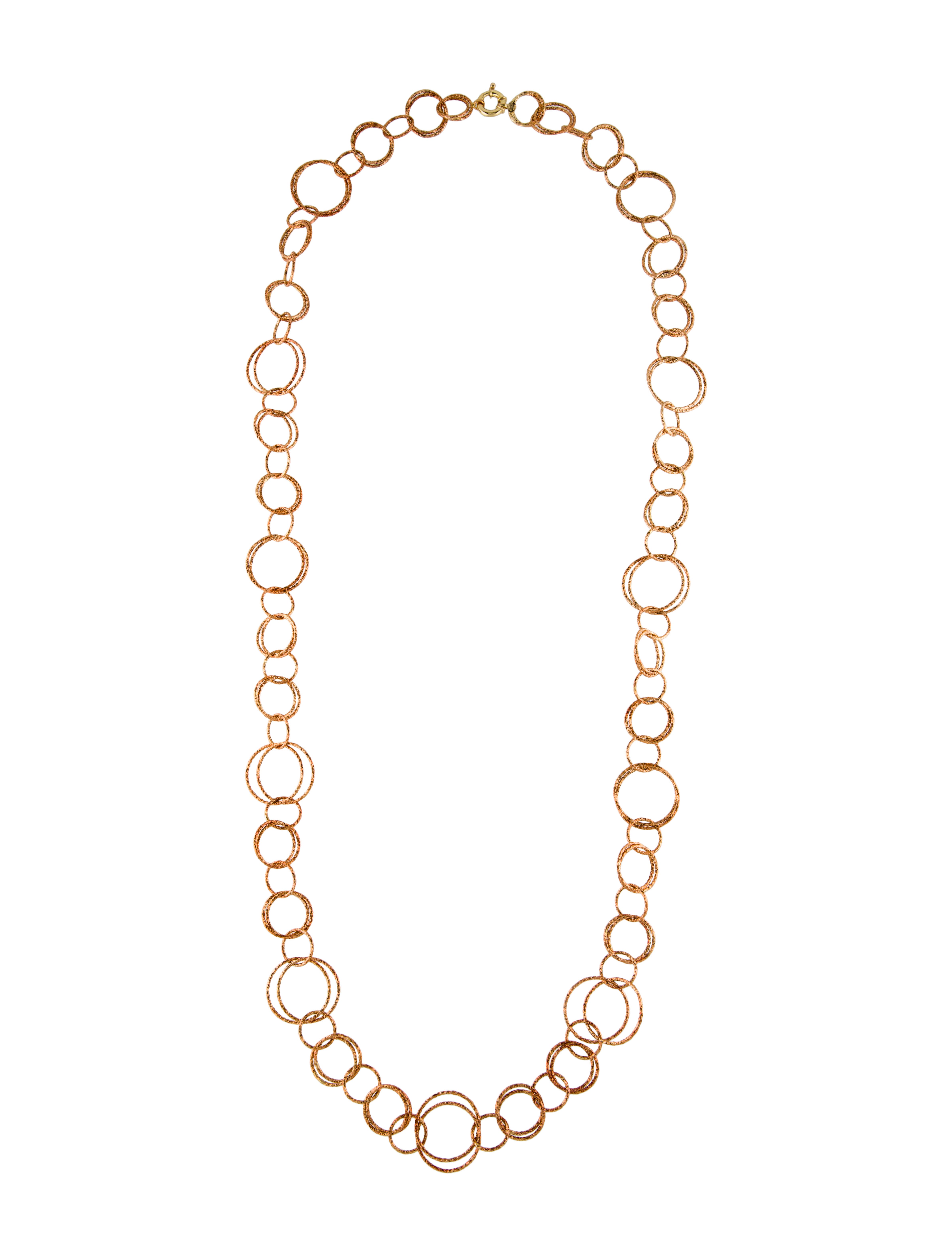 Pomellato 18K Oval Link Chain Necklace - 18K Yellow Gold Chain ...