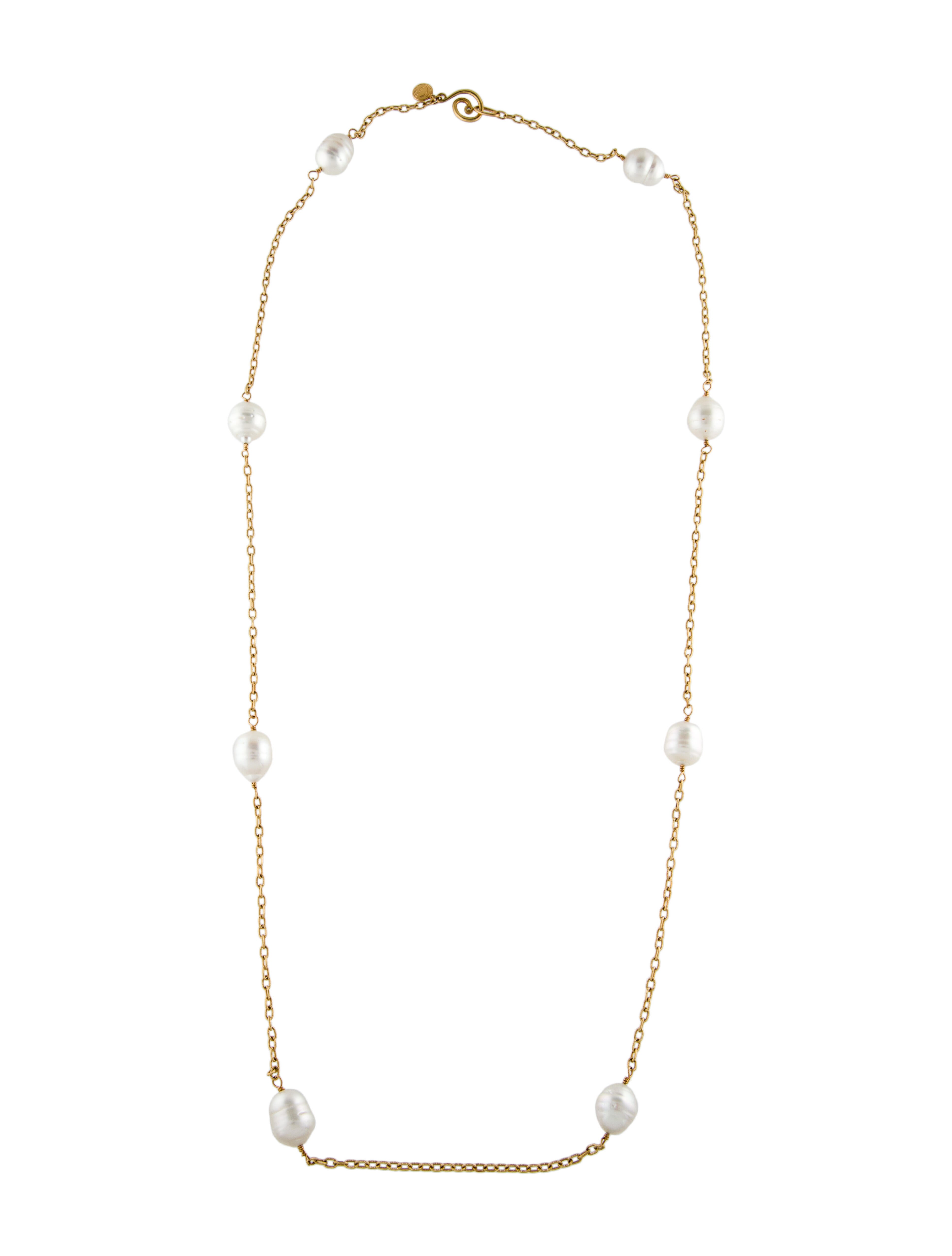 Pomellato 18K Turquoise & Quartz Doublet Station Necklace - 18K Yellow ...