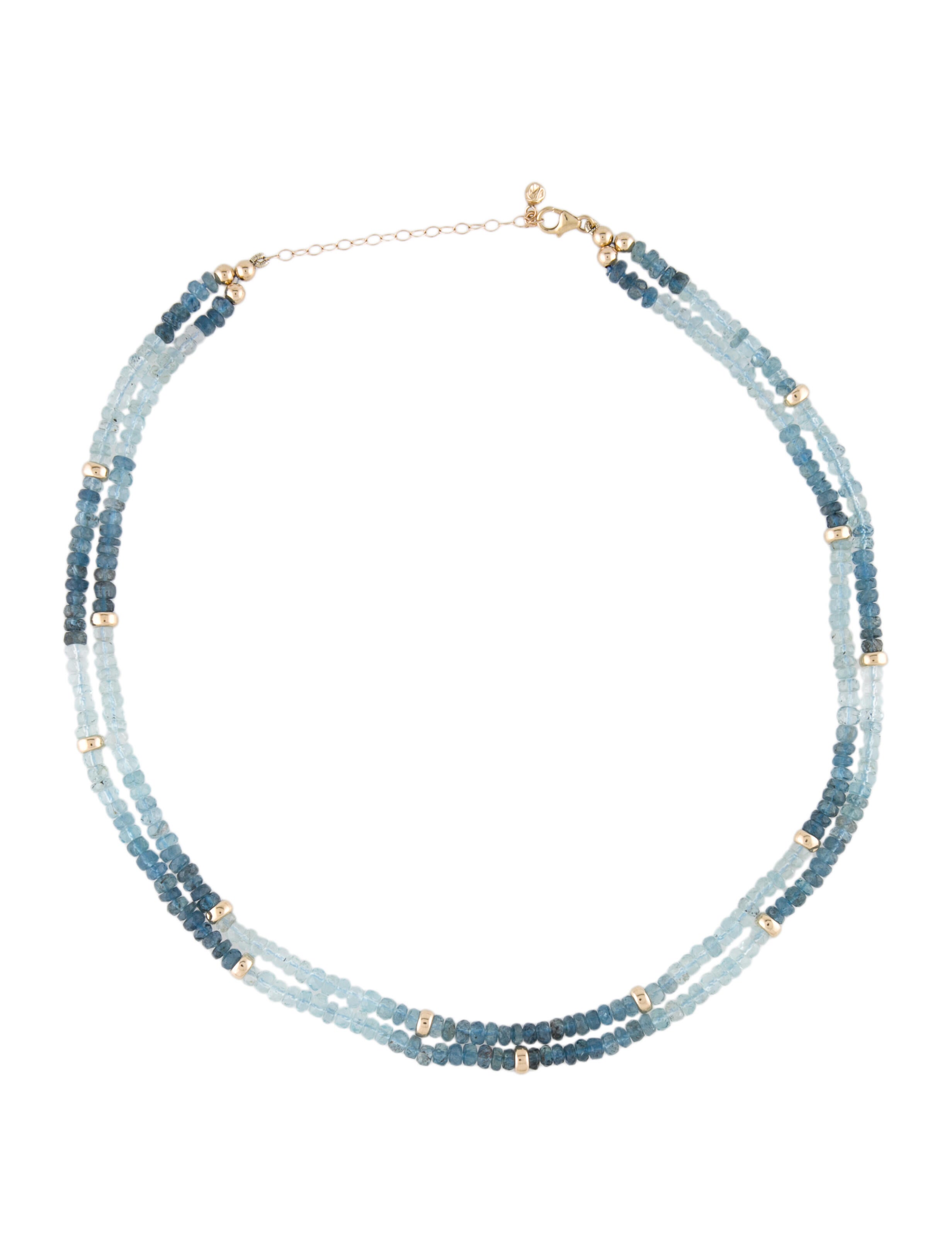 Slane 18K Diamond & Leather Double Strand Necklace - Brown, 18K Yellow ...