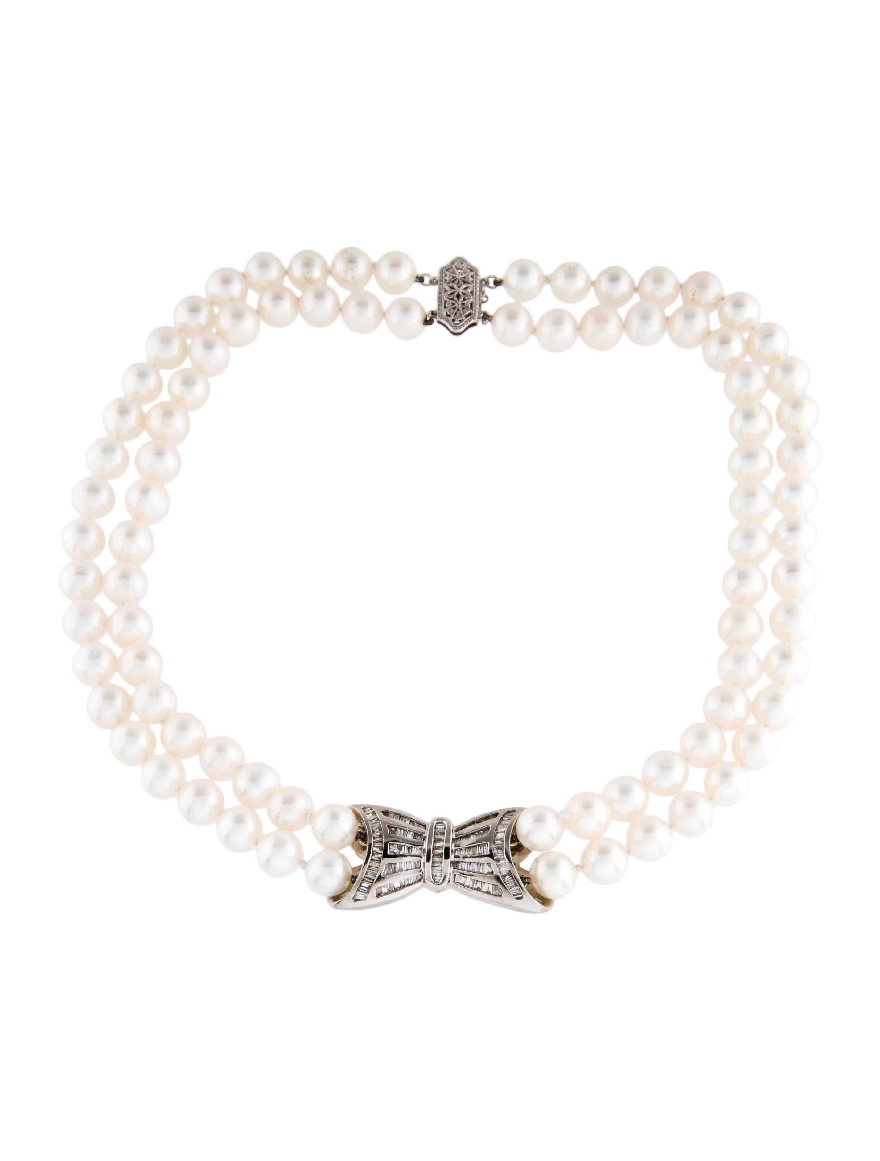 Tiffany & Co. Pearl Lock Hardwear Link Necklace - Sterling Silver ...
