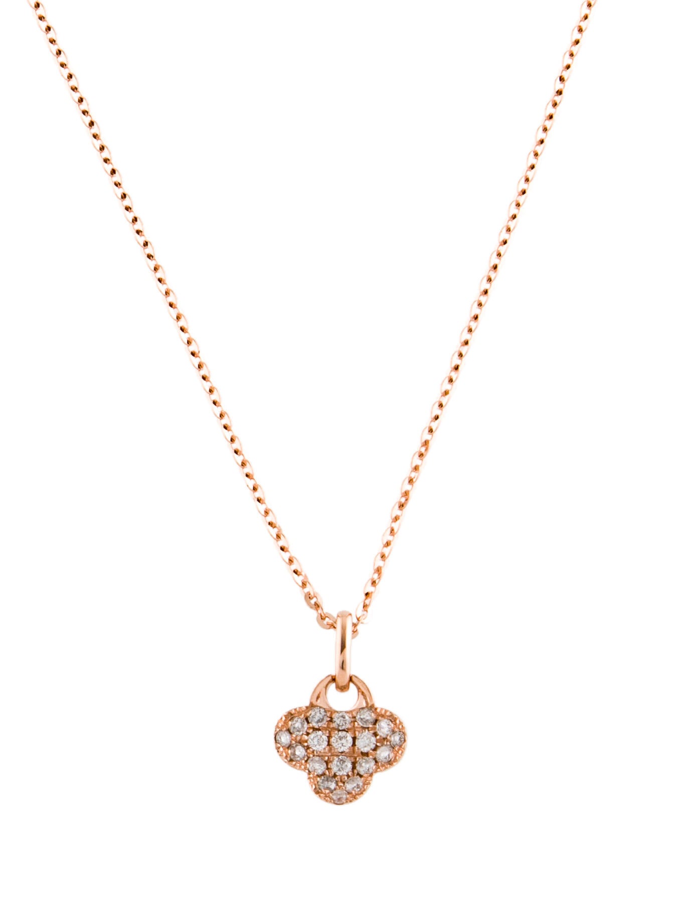 Judith Ripka Two-Tone Diamond Heart Leather Necklace - 18K Yellow Gold ...